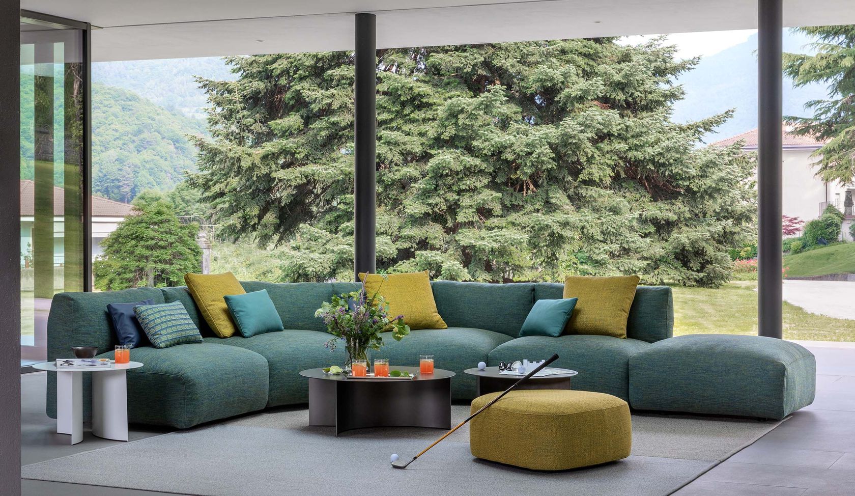FIOCCO Garden sofa By Flou