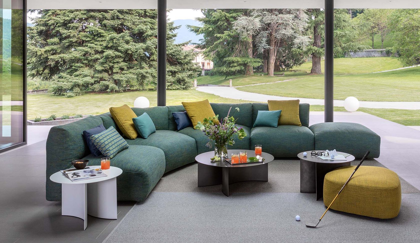 FIOCCO Garden sofa By Flou