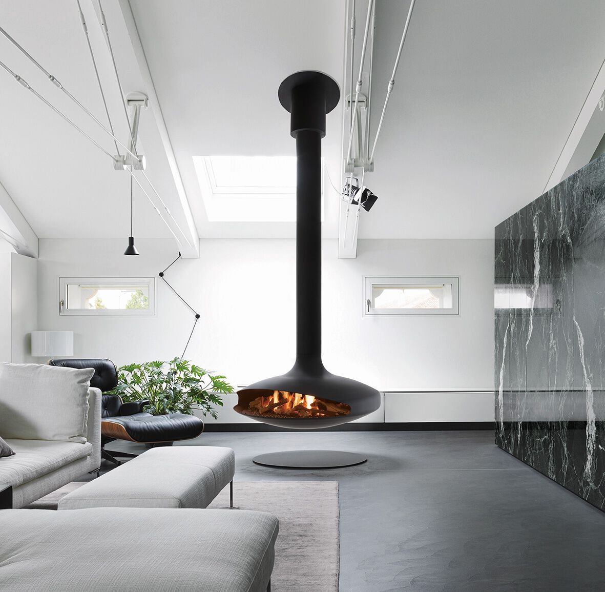 GYROFOCUS Gas fireplace By Focus creation