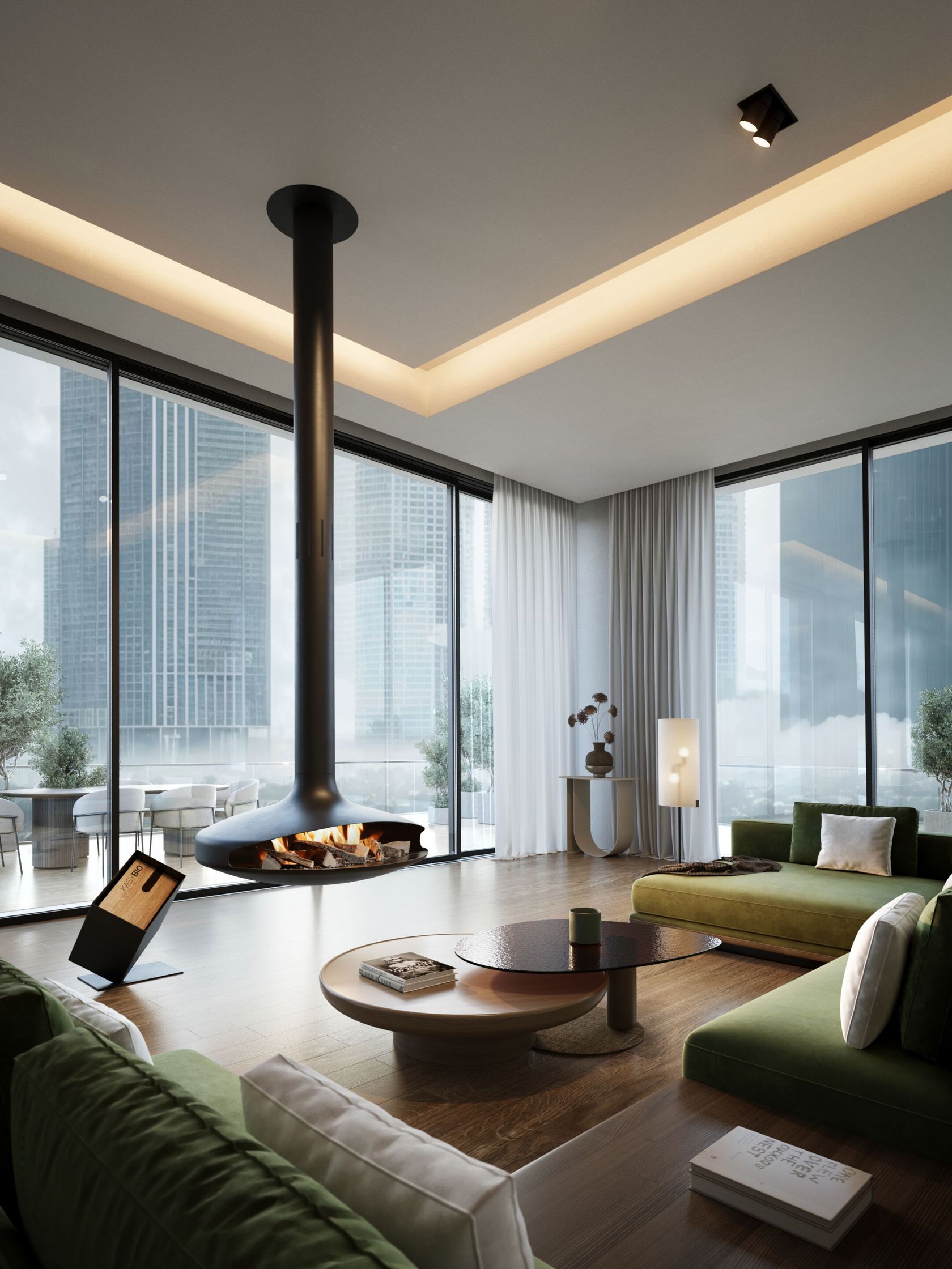 GYROFOCUS BIOÉTHANOL Bioethanol fireplace By Focus creation