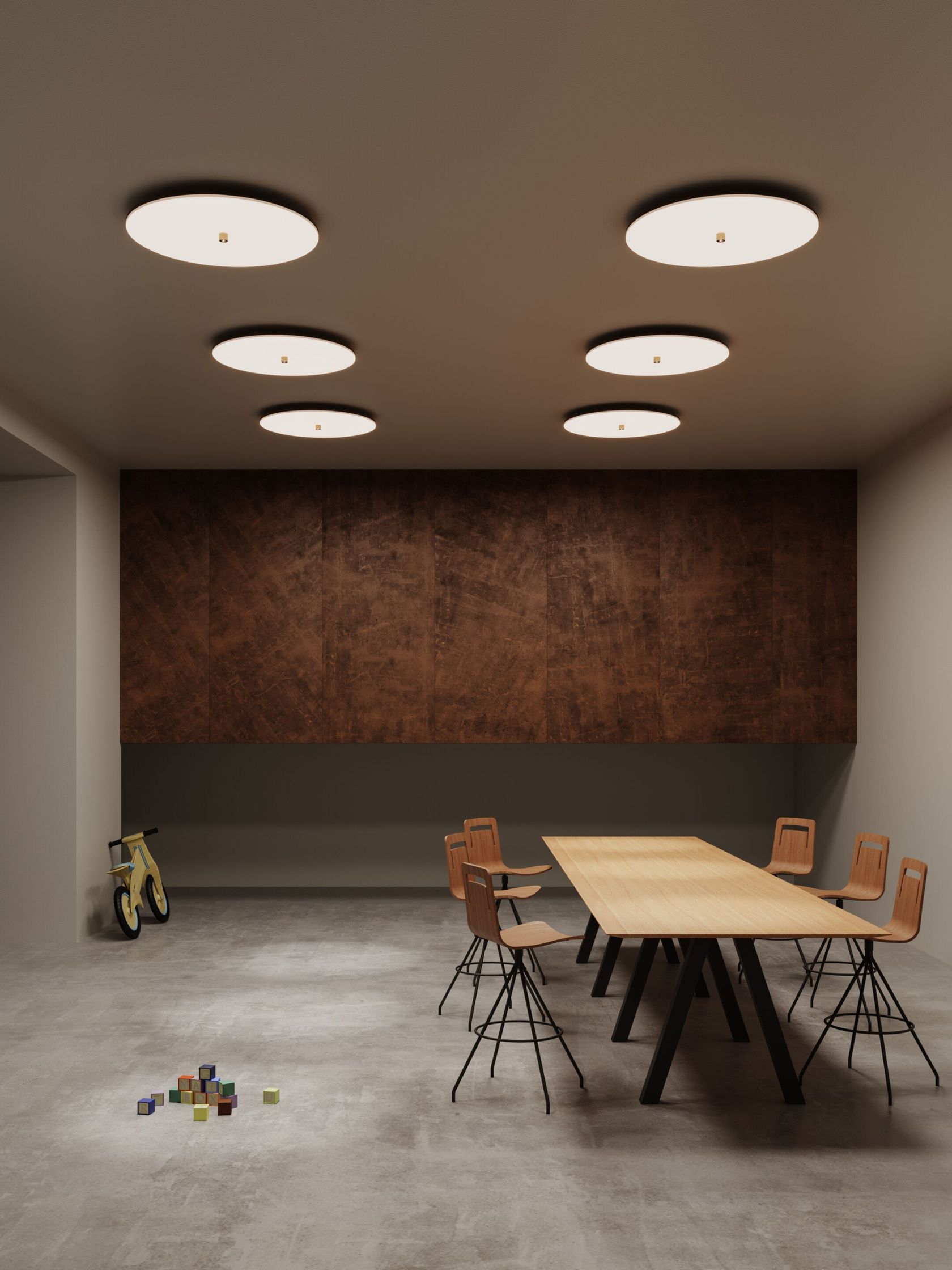 ZERO Ceiling lamp By Folio