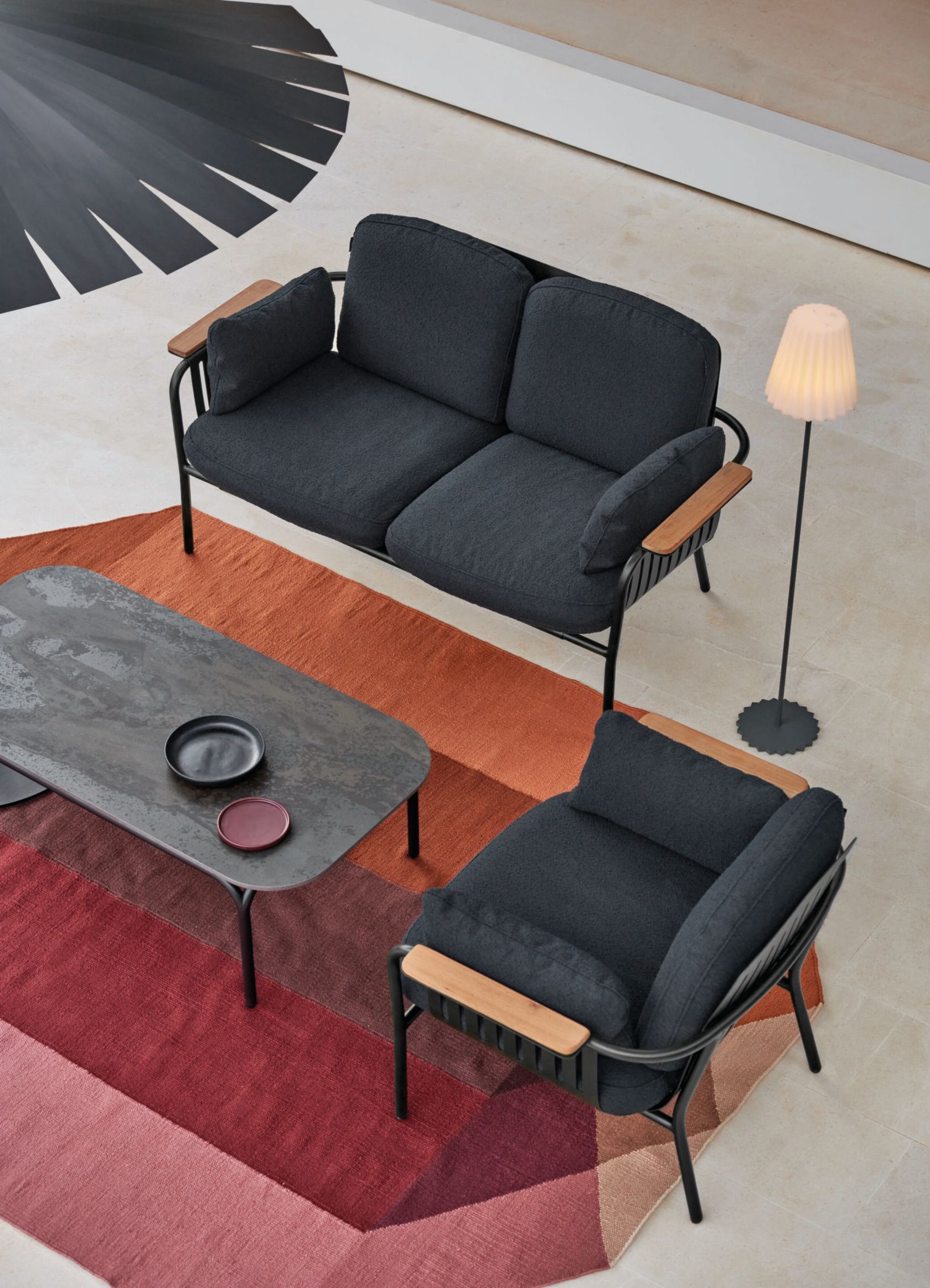 CAPA Rectangular Dekton® garden side table By GANDIABLASCO | design ...