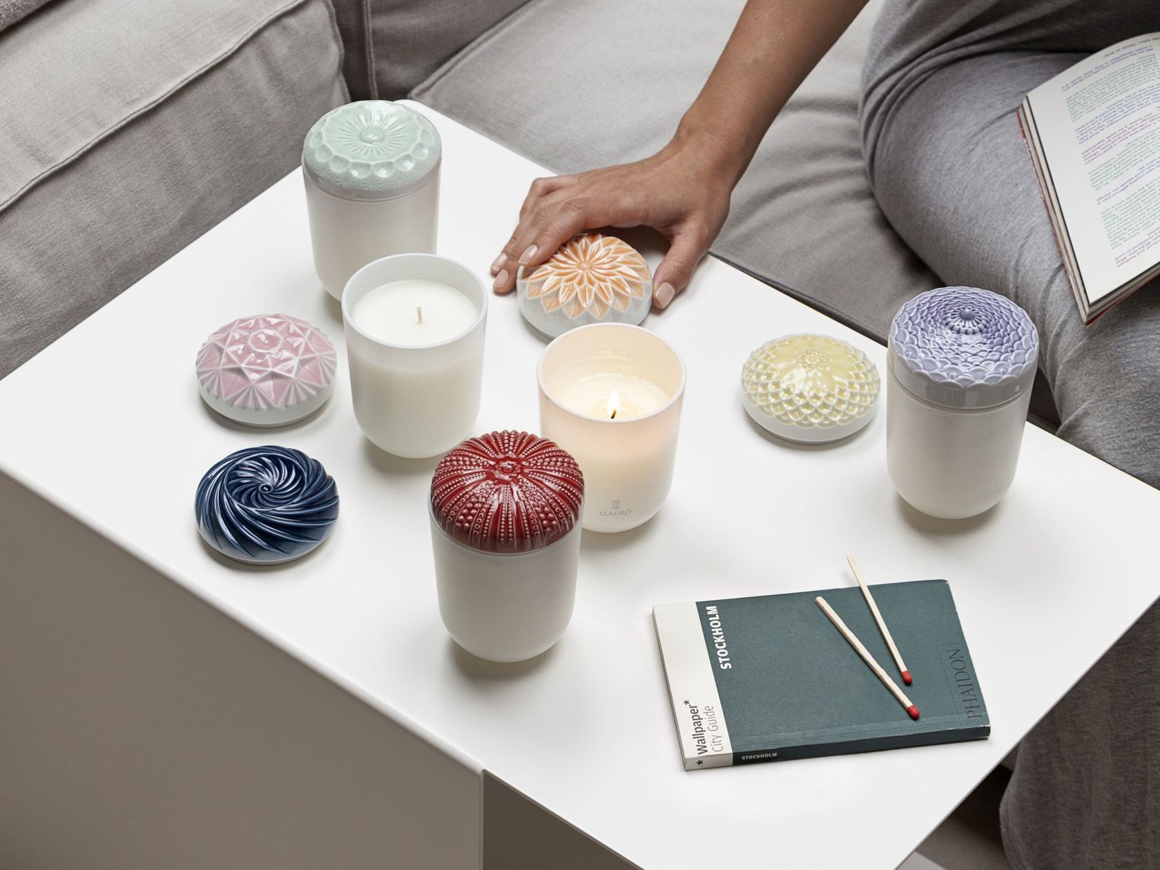 GARDENS OF VALENCIA Candle By Lladró