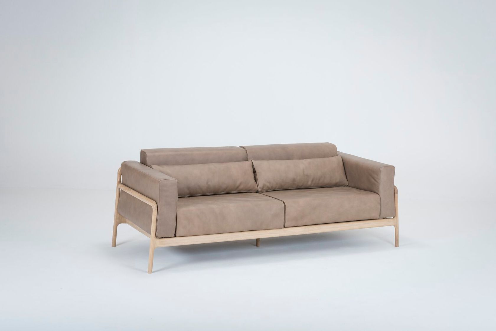 FAWN 3 seater leather sofa By GAZZDA | design Salih Teskeredzic