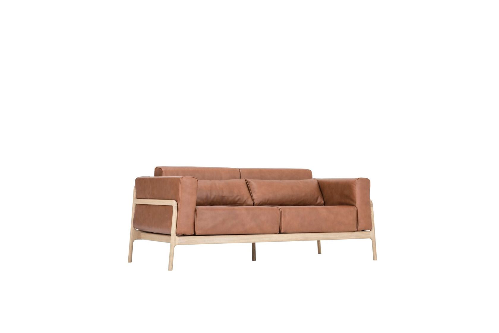FAWN 3 seater leather sofa By GAZZDA | design Salih Teskeredzic