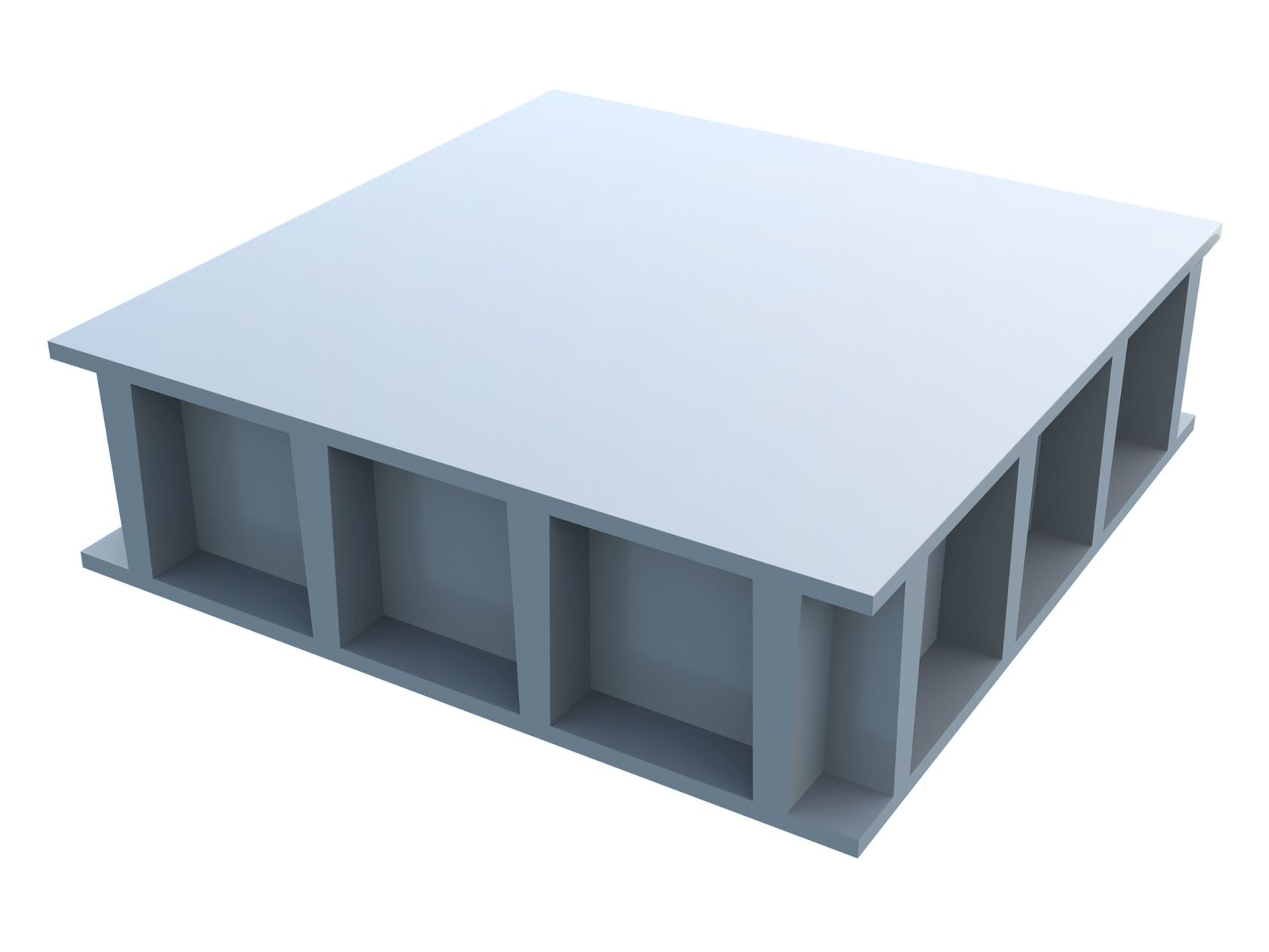 Glass fiber-reinforced plastic (GFRP) Grille GD - Double covered ...