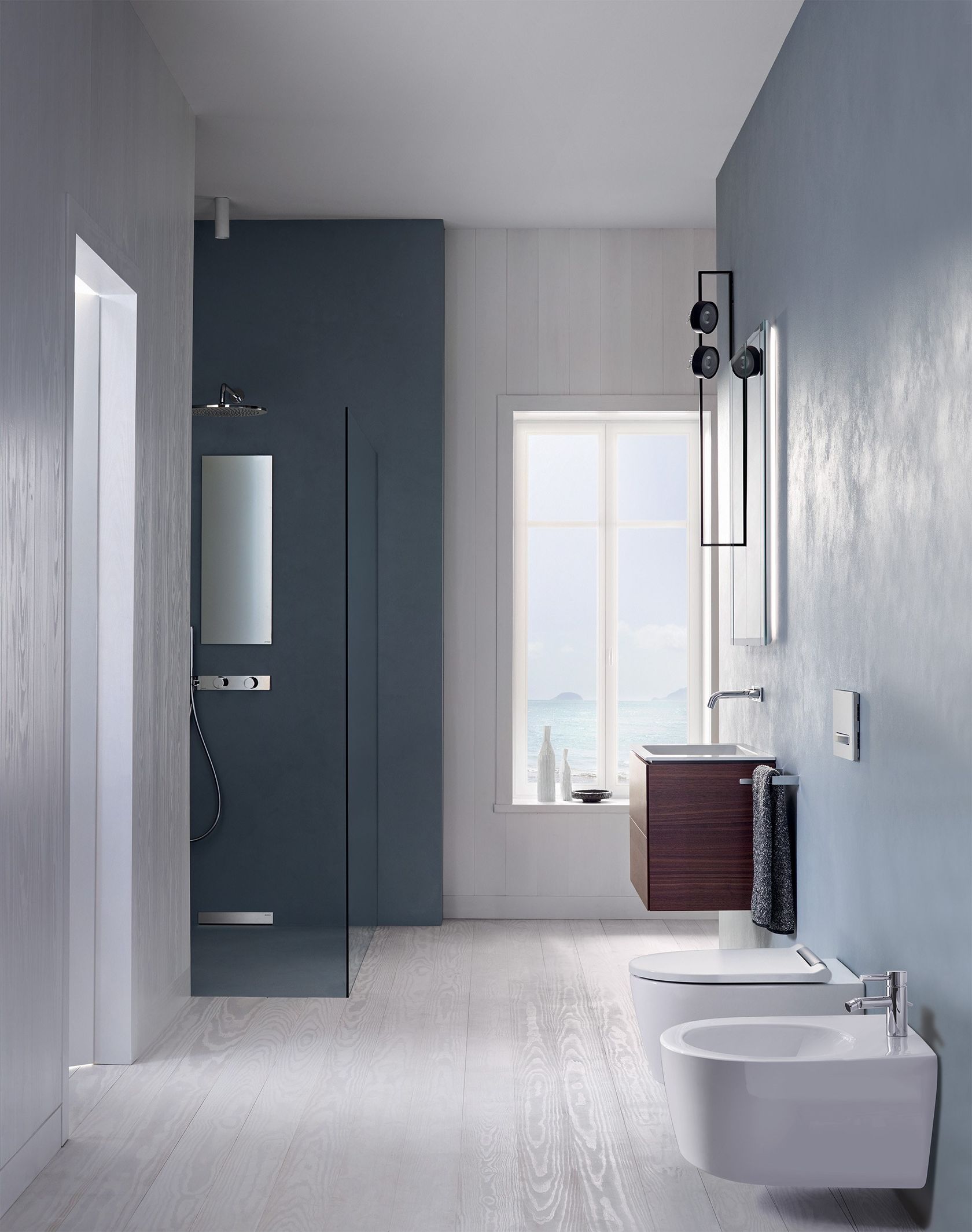 ONE Wall-hung ceramic toilet By Geberit
