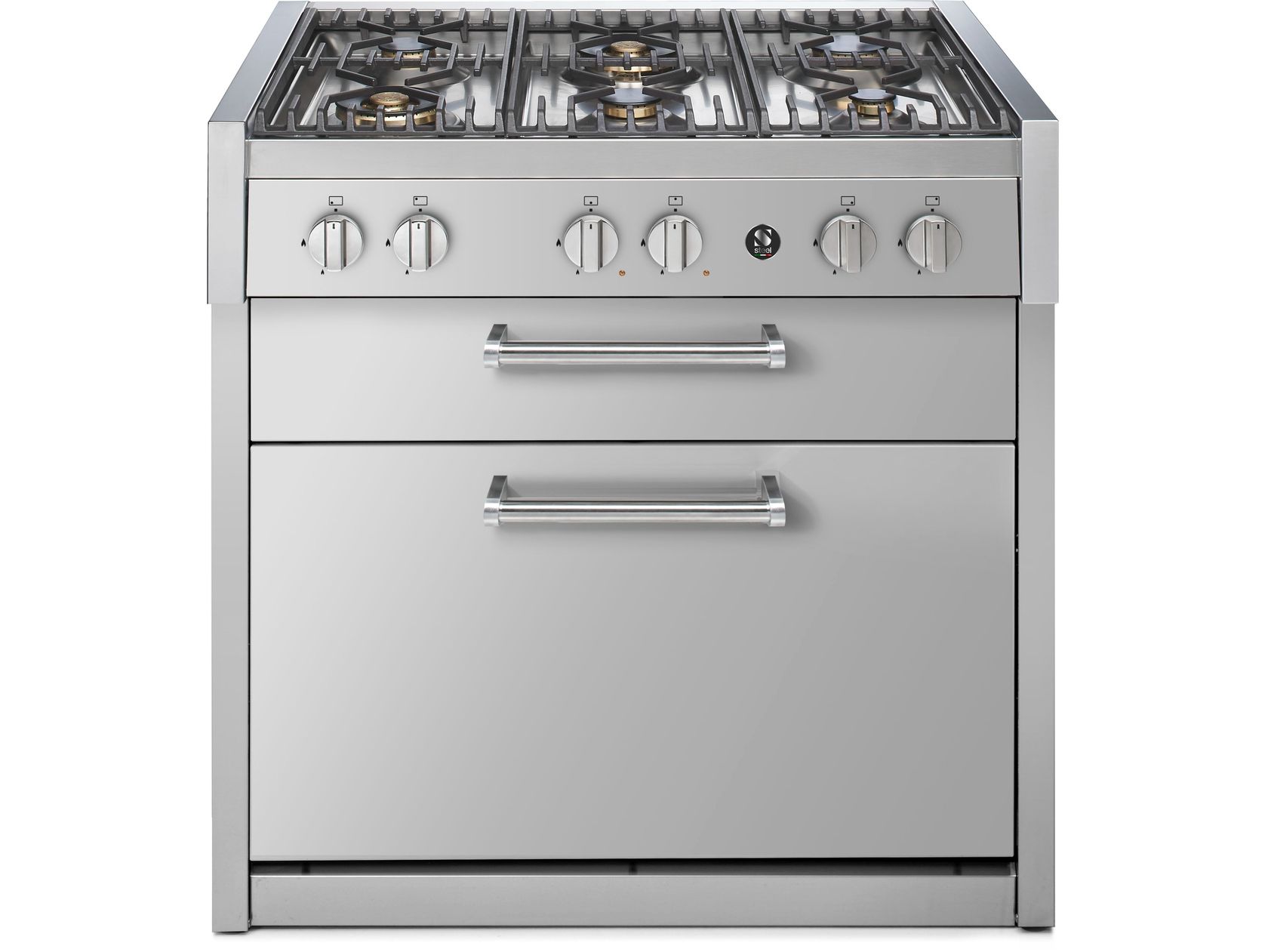 GENESI Stainless steel kitchen unit for hob By Steel