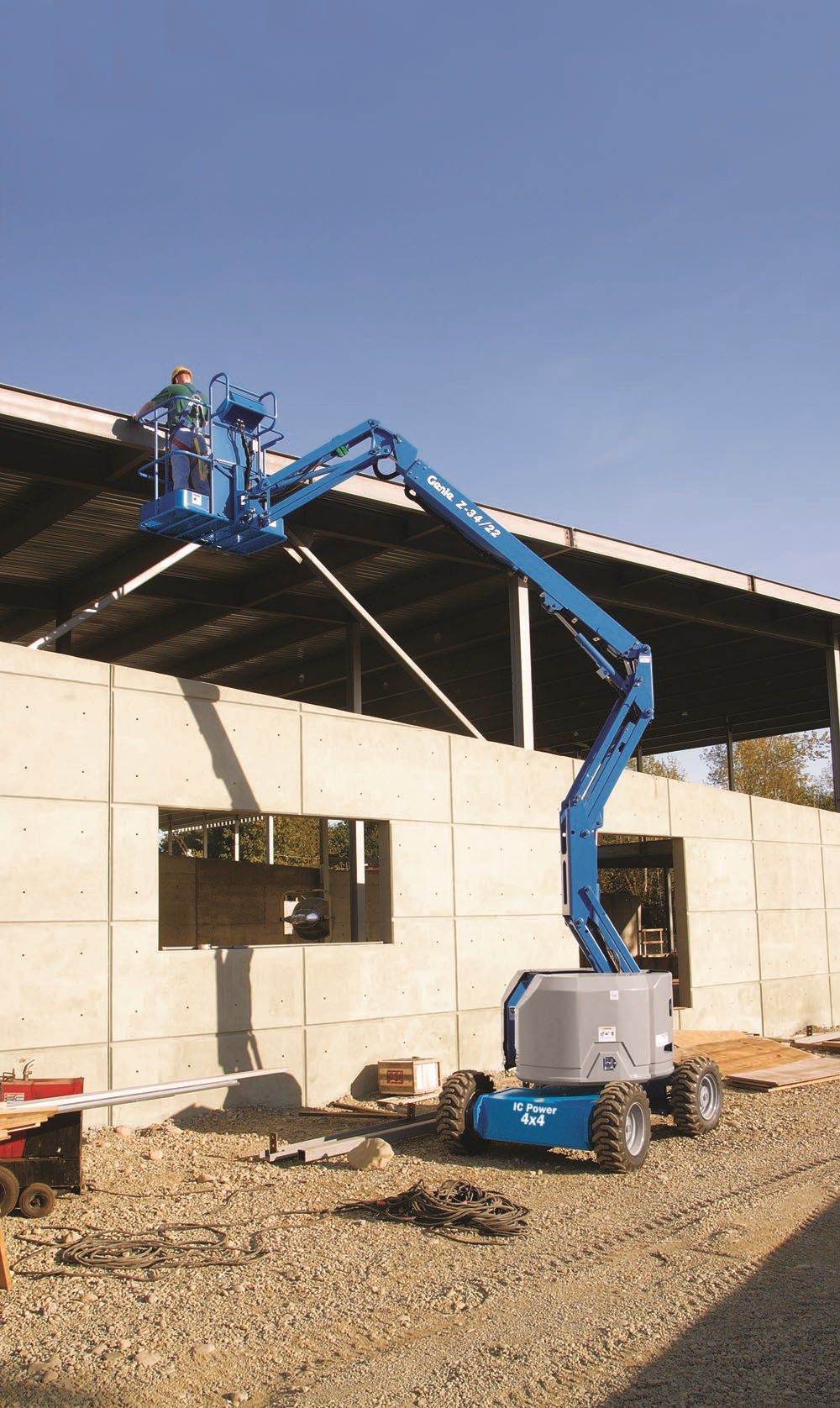 Piattaforma semovente articolata GENIE Z-34/22 DC - CTE - Edilportale