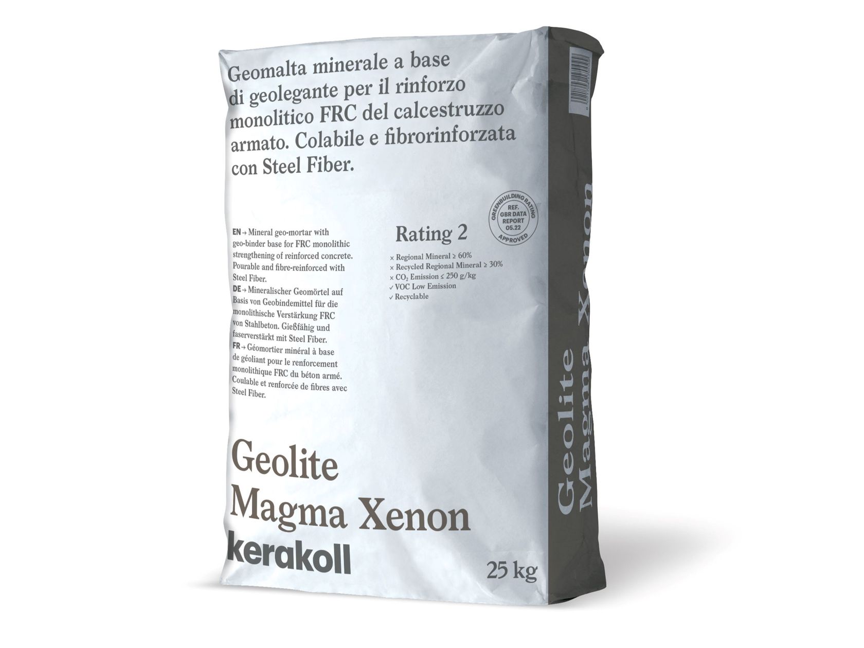 GEOLITE MAGMA XENON Geomalta minerale per il rinforzo By Kerakoll