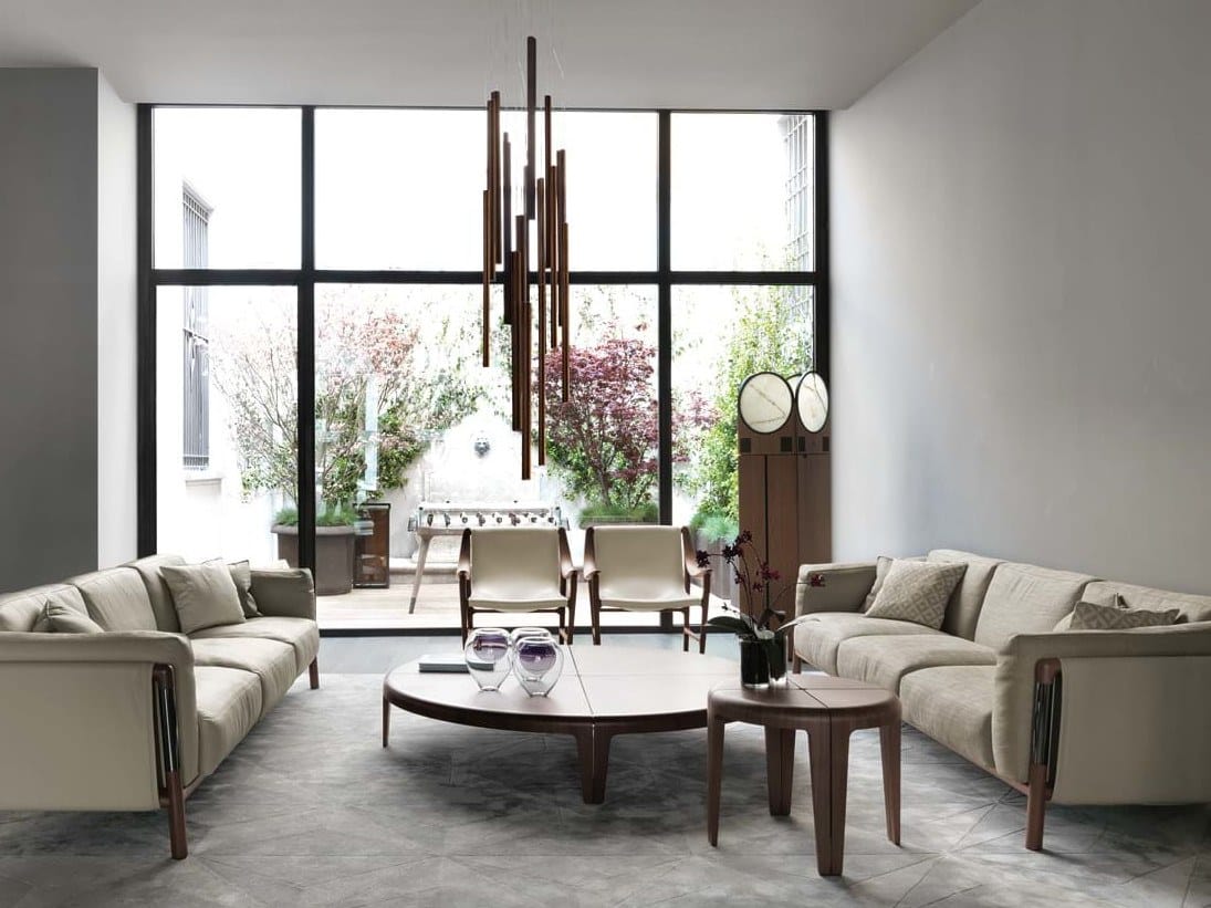 GEOMETRIC | Rectangular rug Rectangular silk rug with geometric shapes ...