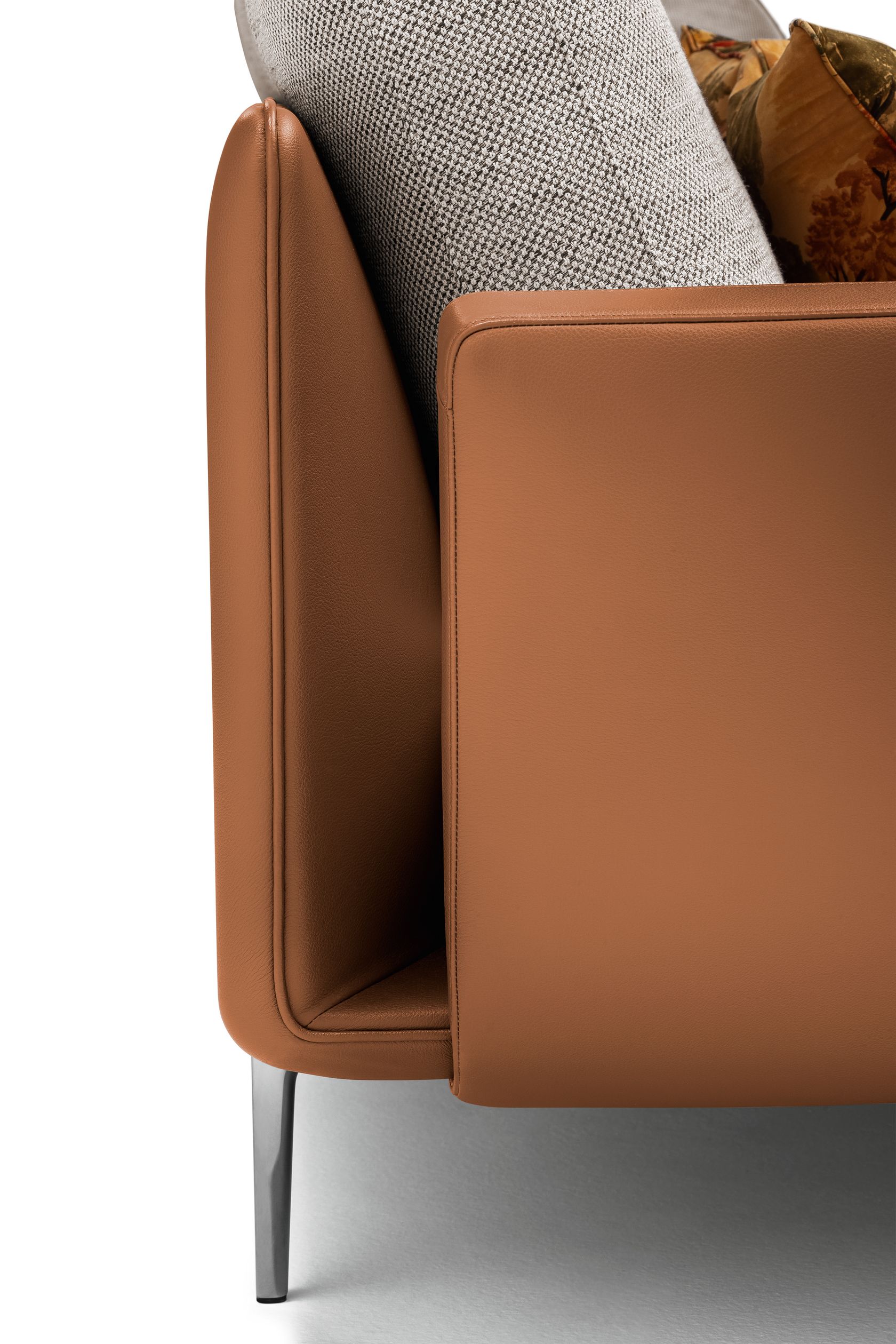 GET BACK 2 seater fabric and leather sofa By Poltrona Frau | design ...