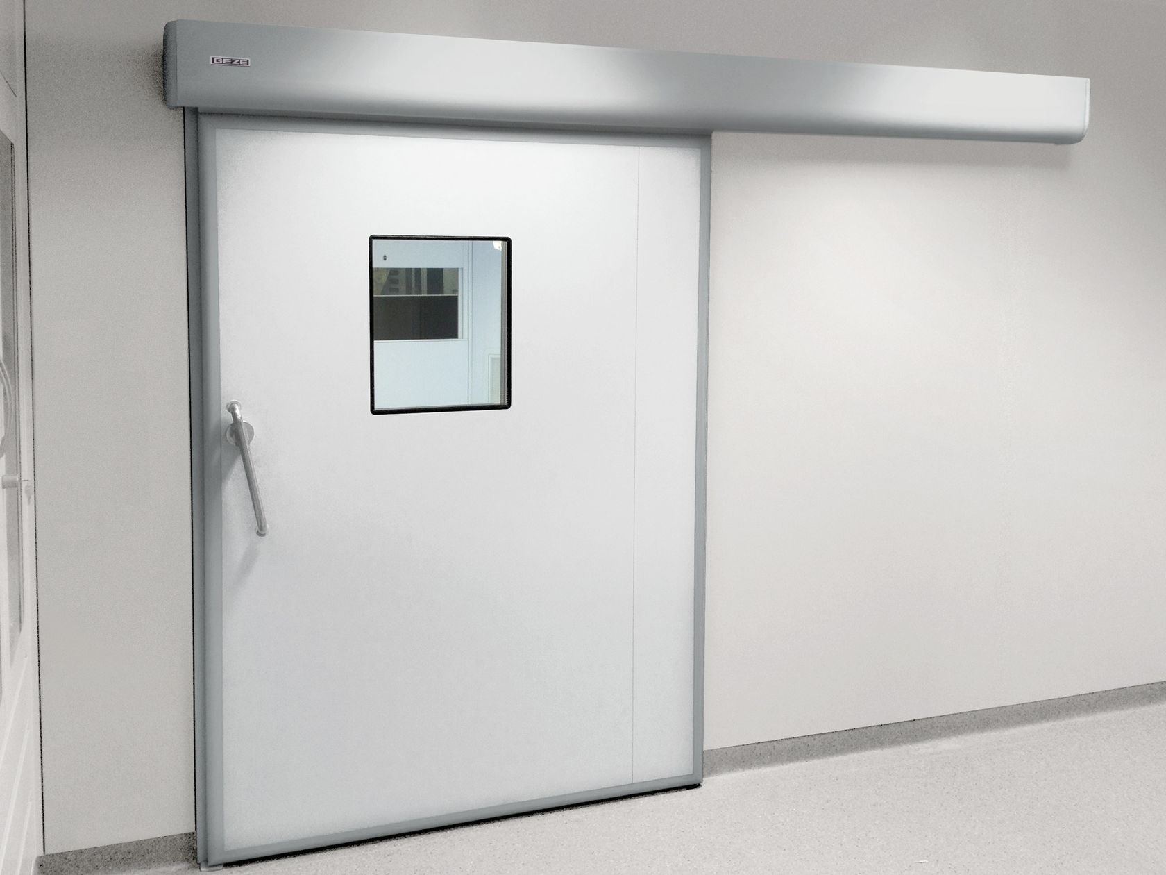 Sliding Automatic entry door GEZE HYGIENIC DOOR By GEZE