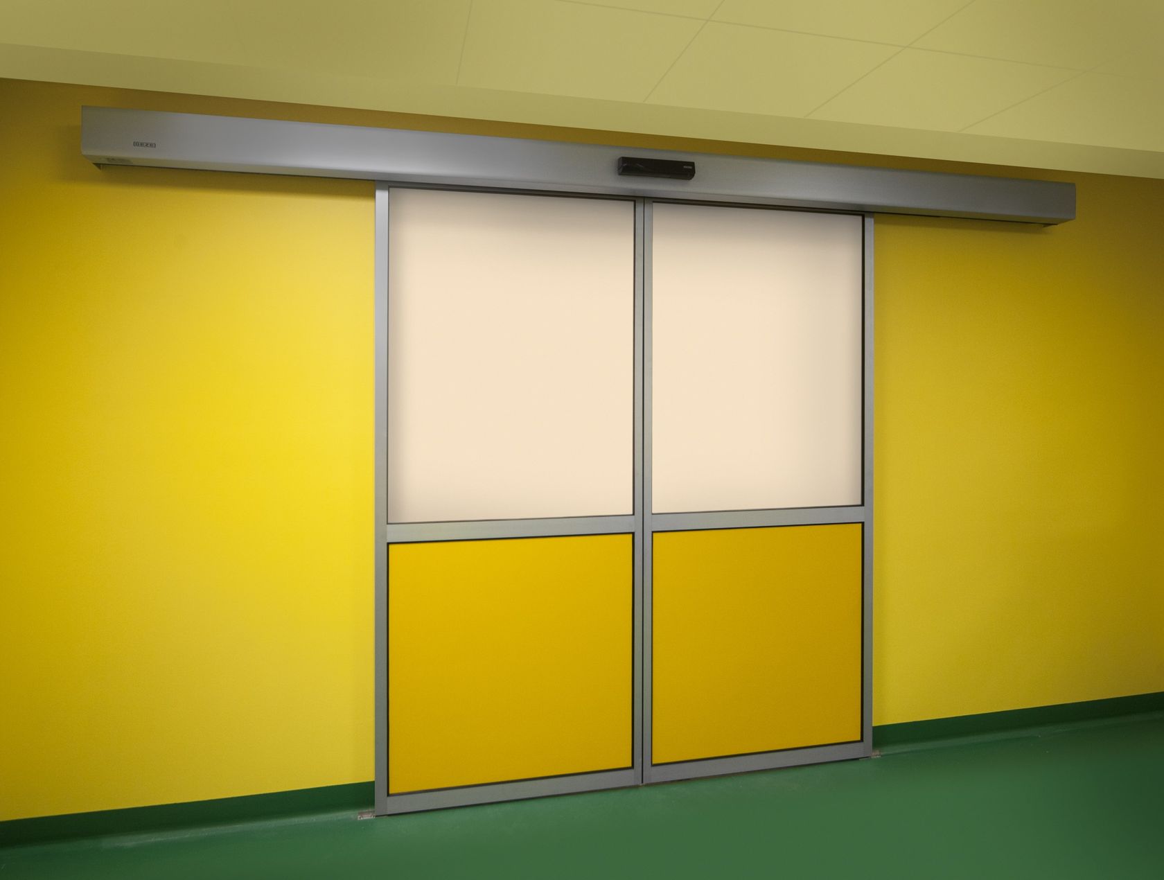 Sliding Automatic entry door GEZE HYGIENIC DOOR By GEZE