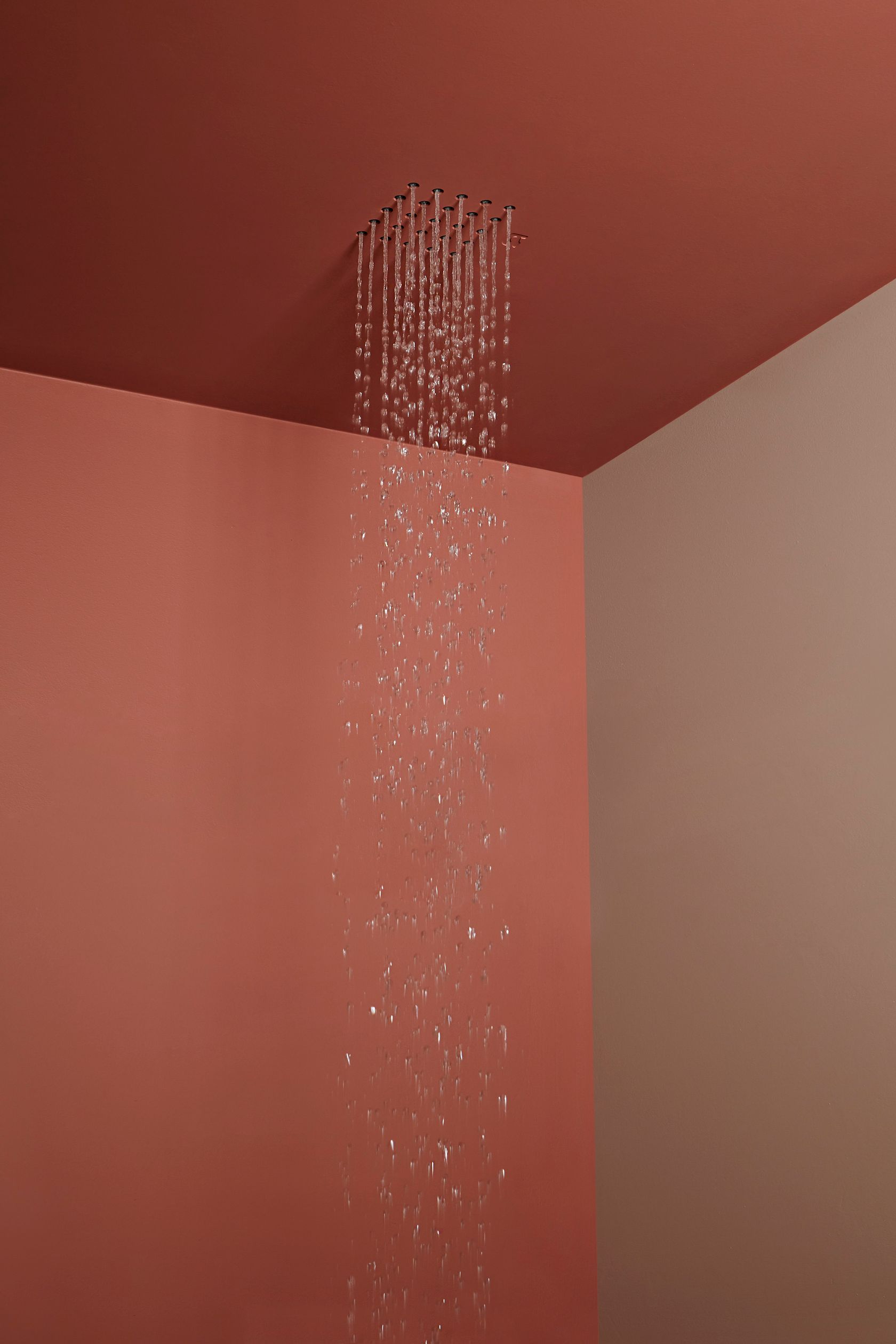 GHOST Ceiling mounted built-in overhead shower By Antoniolupi