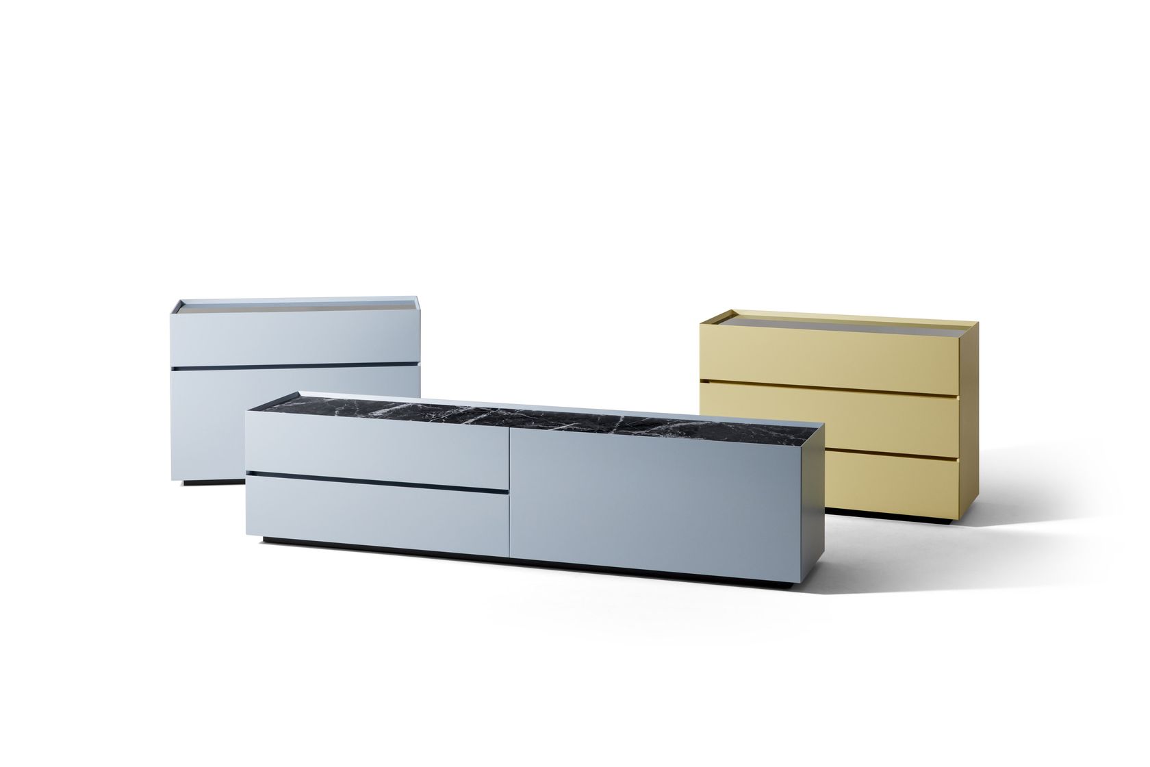 GHOST BOX Wooden chest of drawers By Cassina