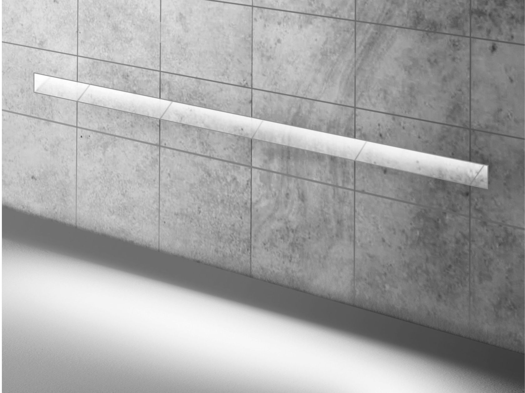 GHOST FOR CLADDING LED wall-mounted Anodized aluminium steplight By SIMES