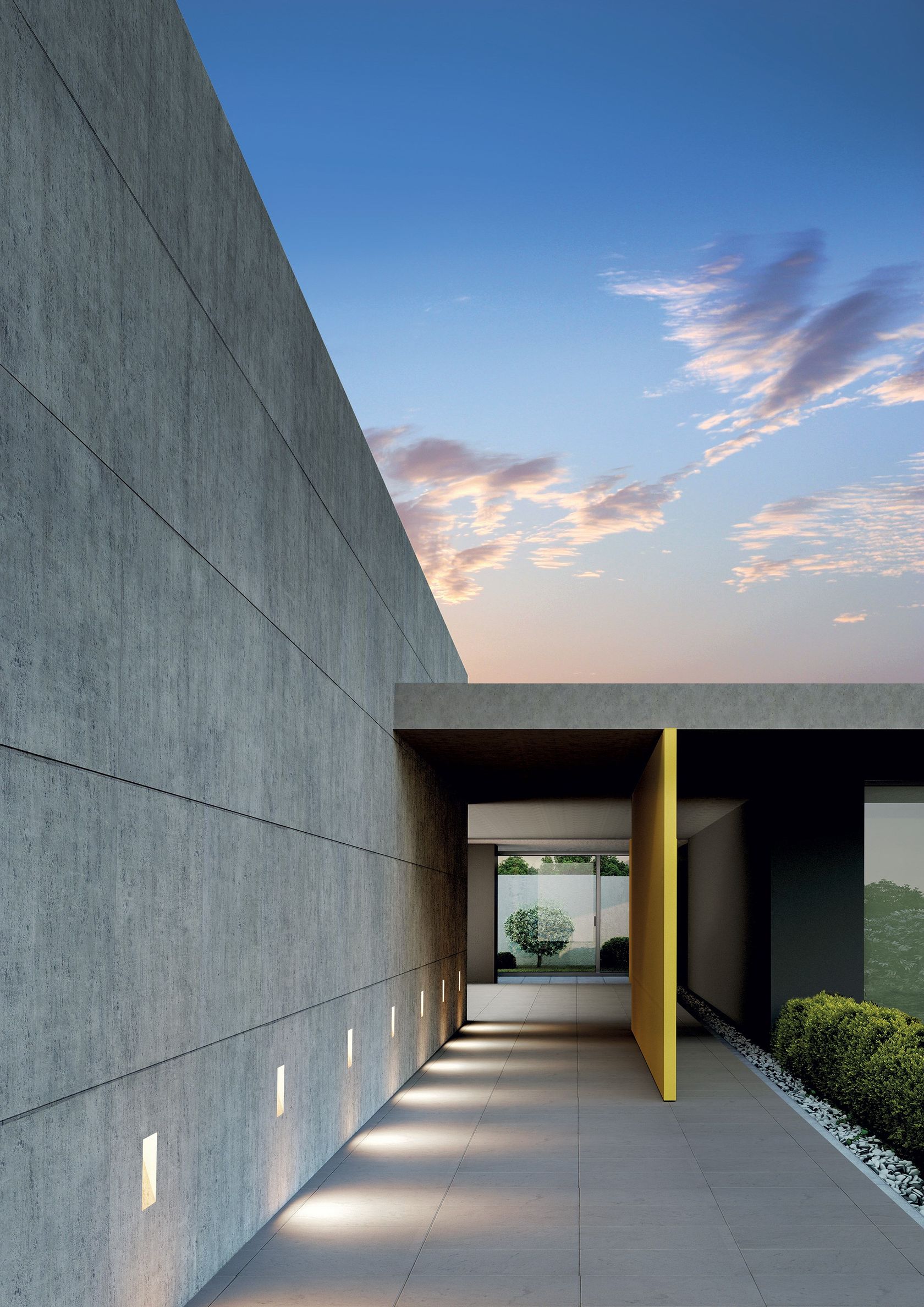 LED outdoor steplight GHOST FOR CONSTRUCTION MATERIALS By SIMES