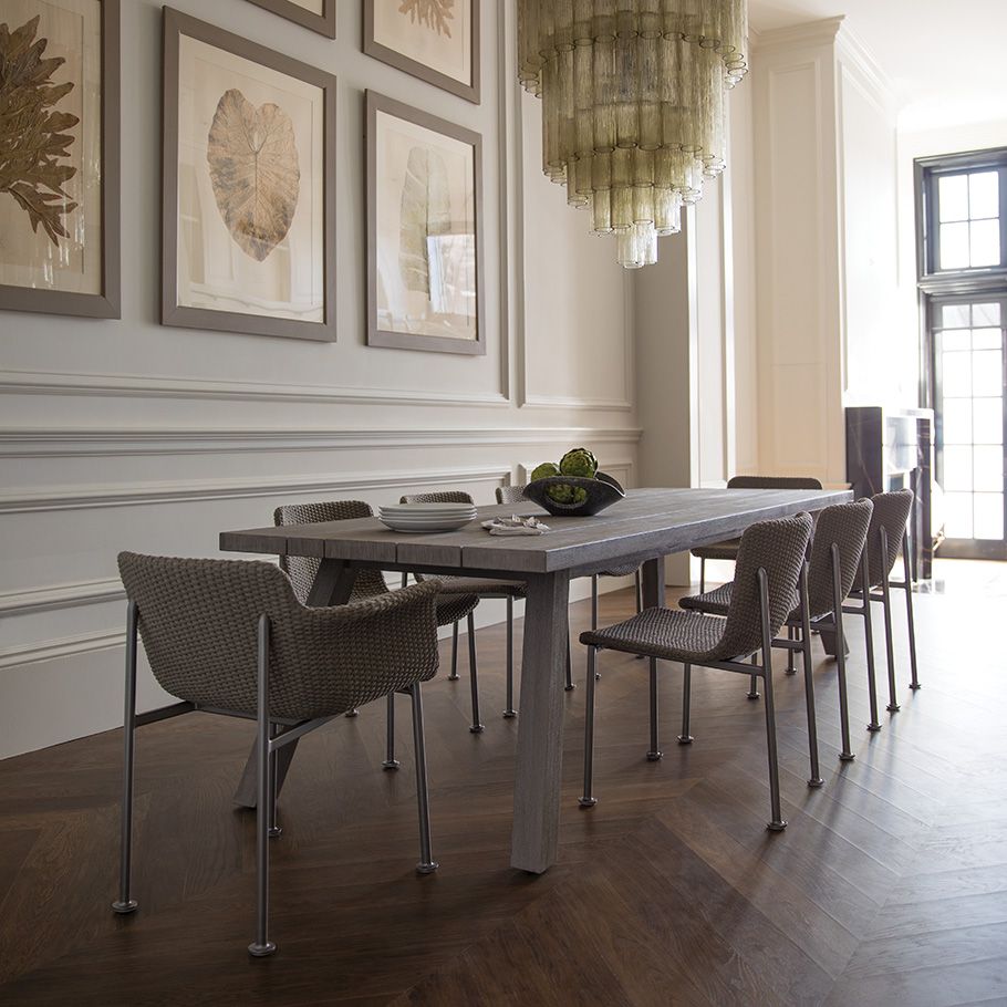 GINA | Chair with armrests By JANUS et Cie design Piero Lissoni
