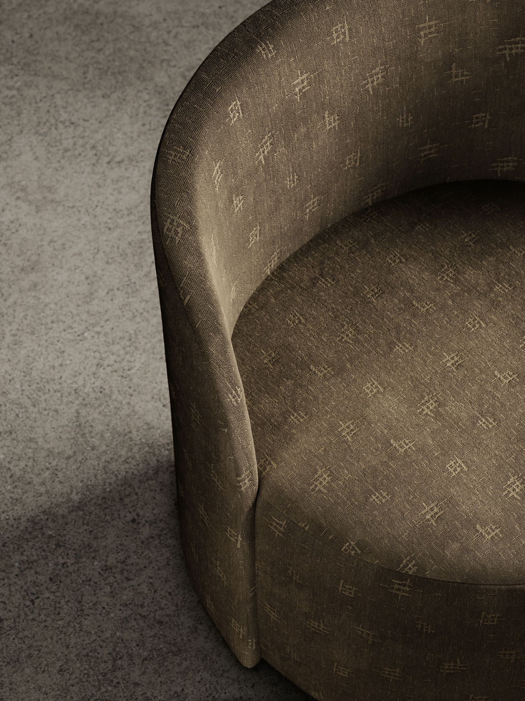DIG IT Fabric easy chair By Giopagani | design Gio Pagani