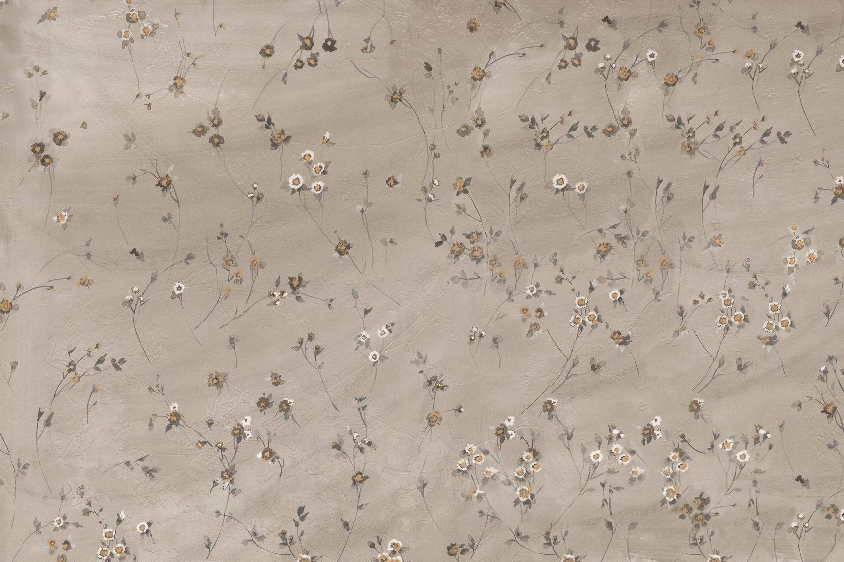 HERBARIA Wallpaper with floral pattern By GLAMORA