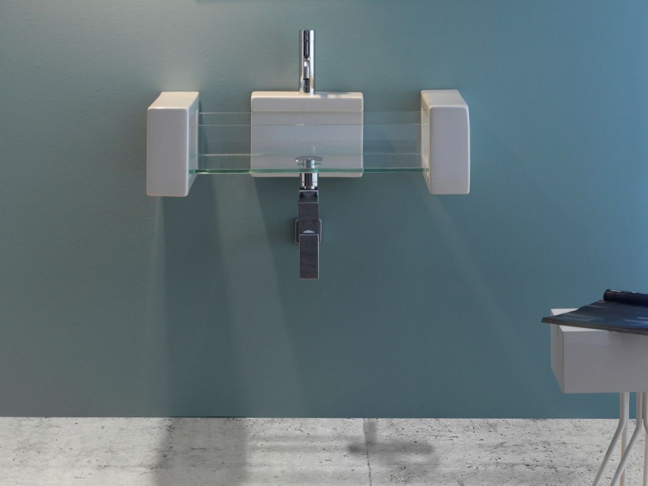 GLASS | Lavabo suspendu By GSG Ceramic Design