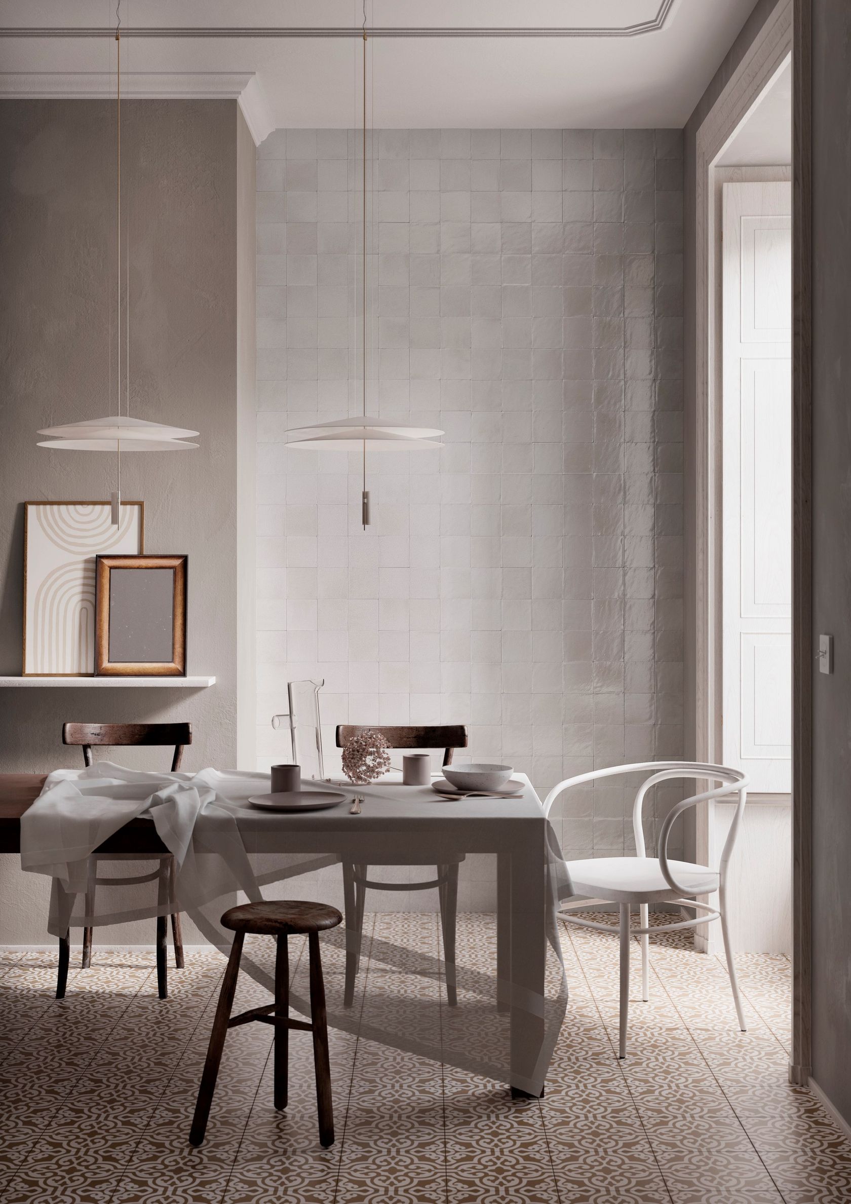 GLEEZE Porcelain stoneware wall tiles By Ragno