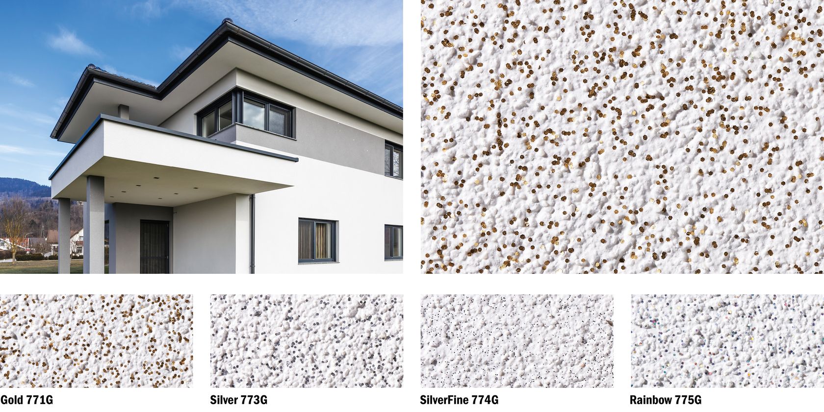 Pittura decorativa GLITTER By Baumit