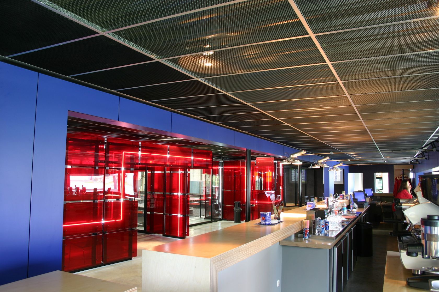 Expanded metal ceiling panels GM PLAC® By METAL DEPLOYE