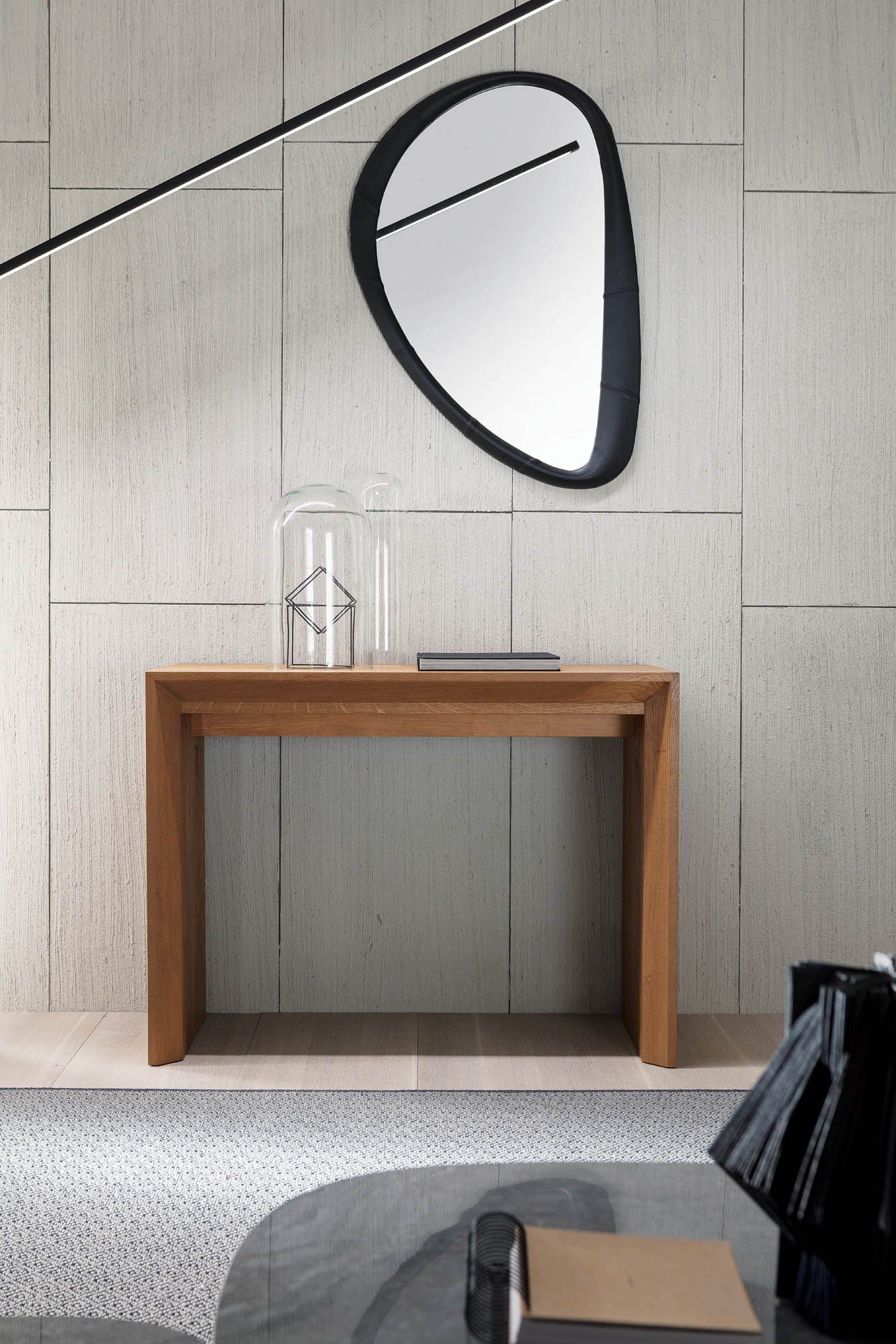 GOLIA | Mesa consola de madera By Ozzio Italia diseño Marco Pozzoli ...