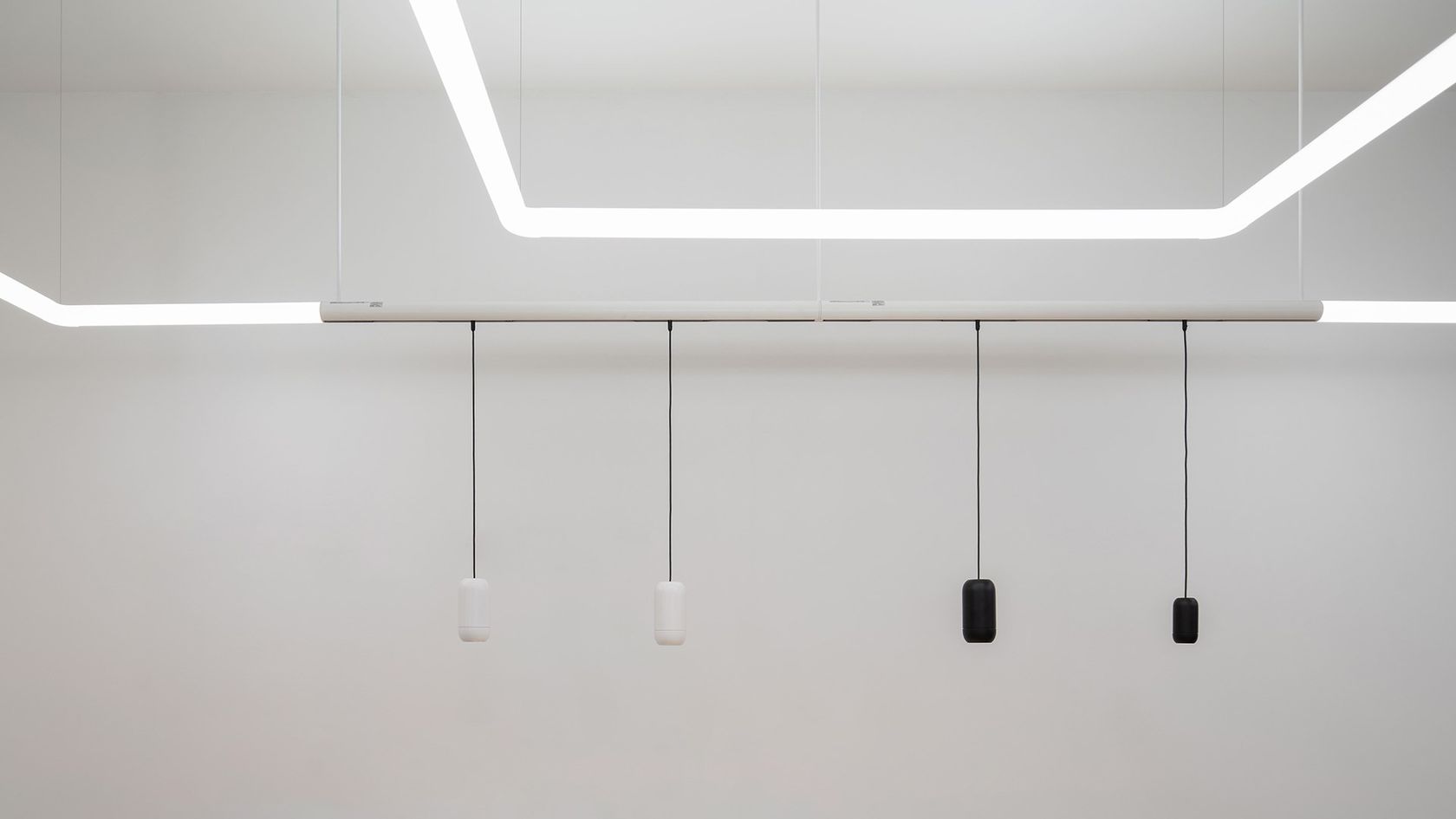 GOPLE SYSTEM lampe sur rails By Artemide design BIG | Bjarke Ingels Group