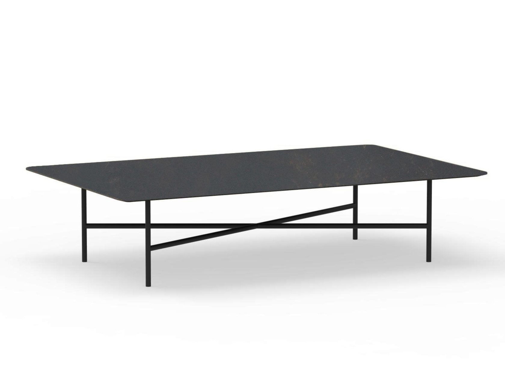 GRADA Square low garden side table By EXPORMIM | design Lievore Altherr ...