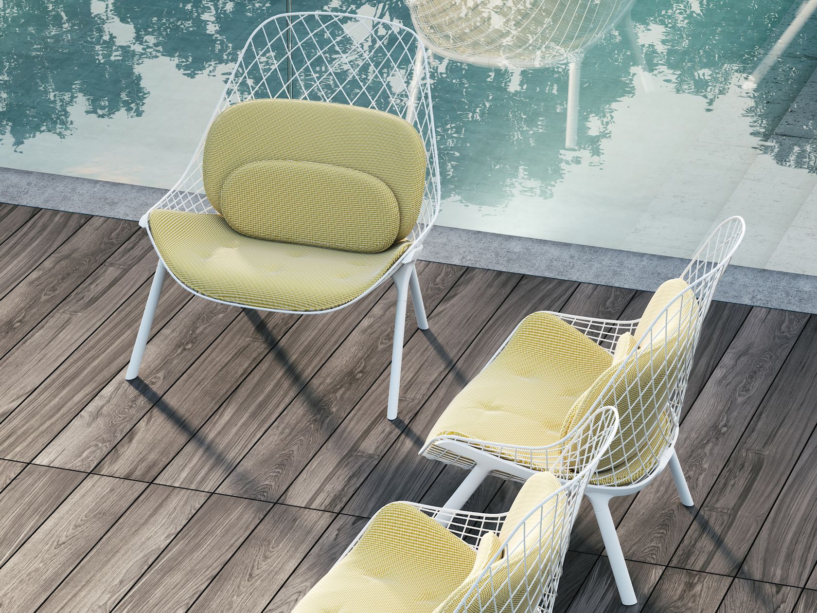 GRAN KOBI - 035_O Powder coated steel garden armchair By Alias | design ...