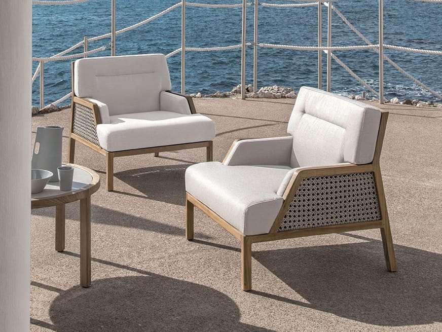 GRAND LIFE | 花园扶手椅 Grand Life系列 By Ethimo 设计师Christophe Pillet