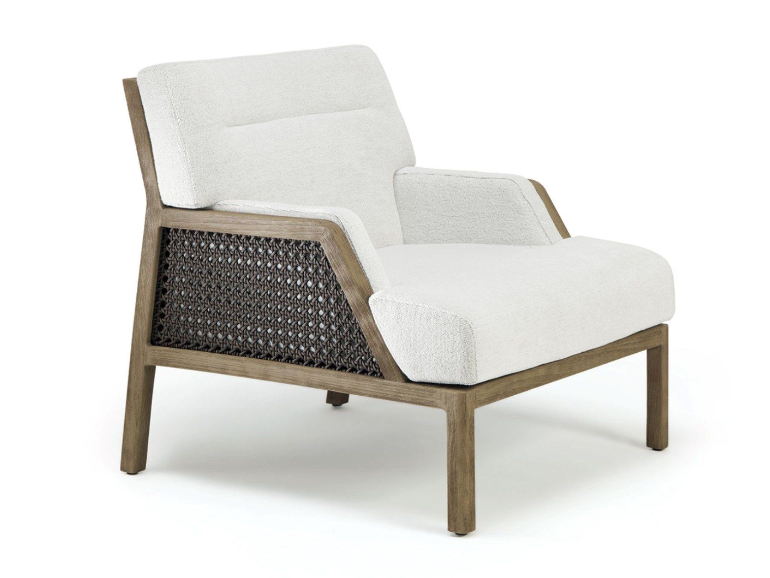 GRAND LIFE Bergère garden armchair with armrests By Ethimo | design ...