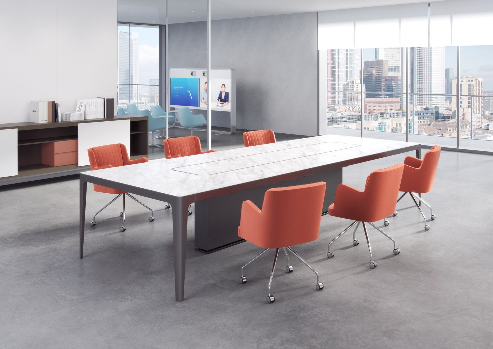 GRAND MORE SHARING | Ceramic meeting table Grand More Collection By ...
