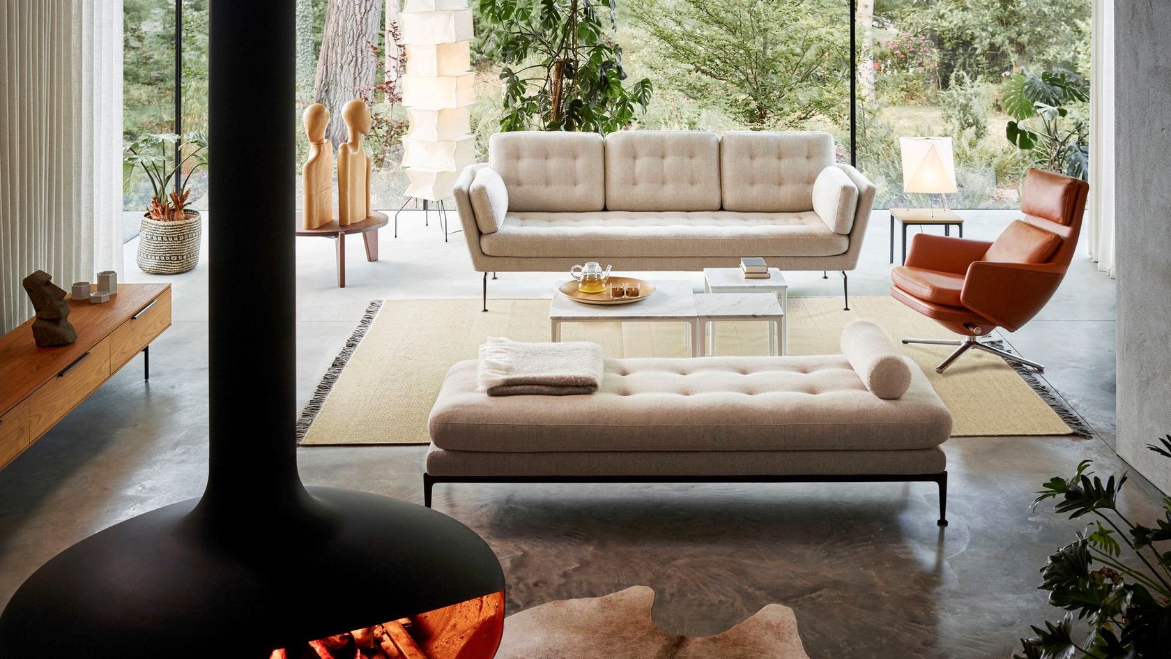 GRAND RELAX | Leather armchair By Vitra design Antonio Citterio