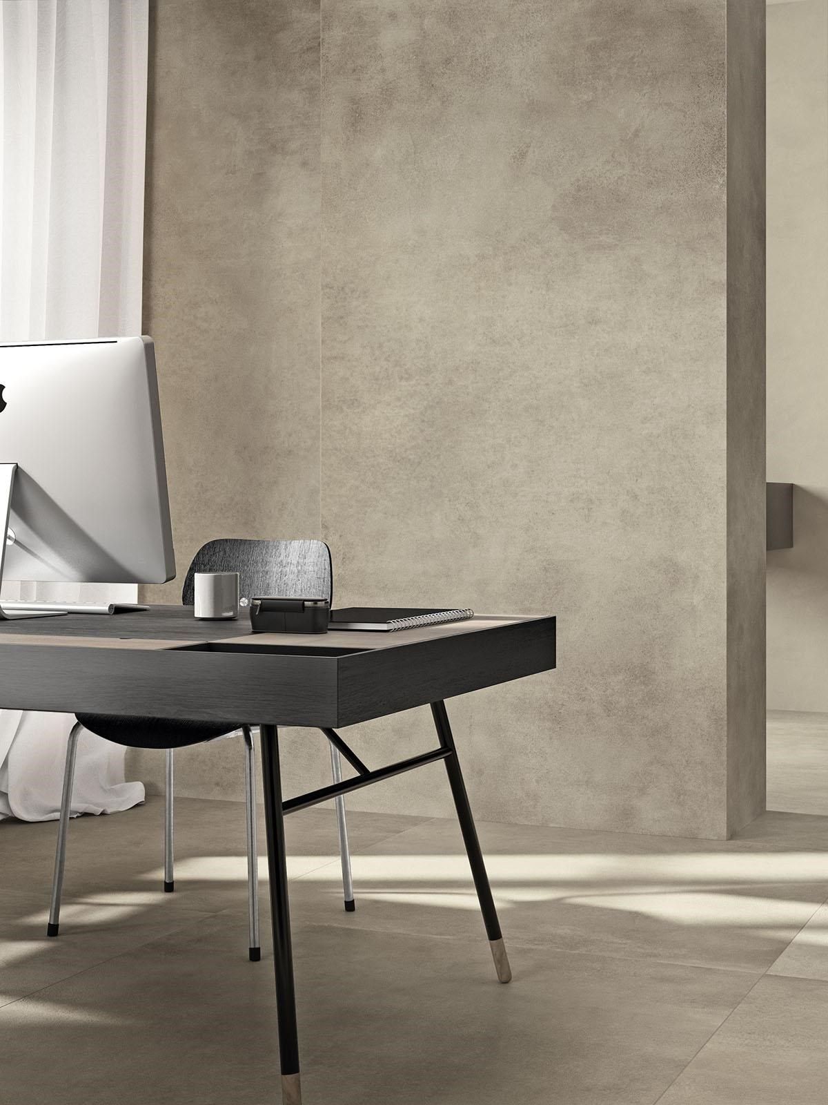 GRANDE | Wall/floor tiles with concrete effect Grande Collection By MARAZZI