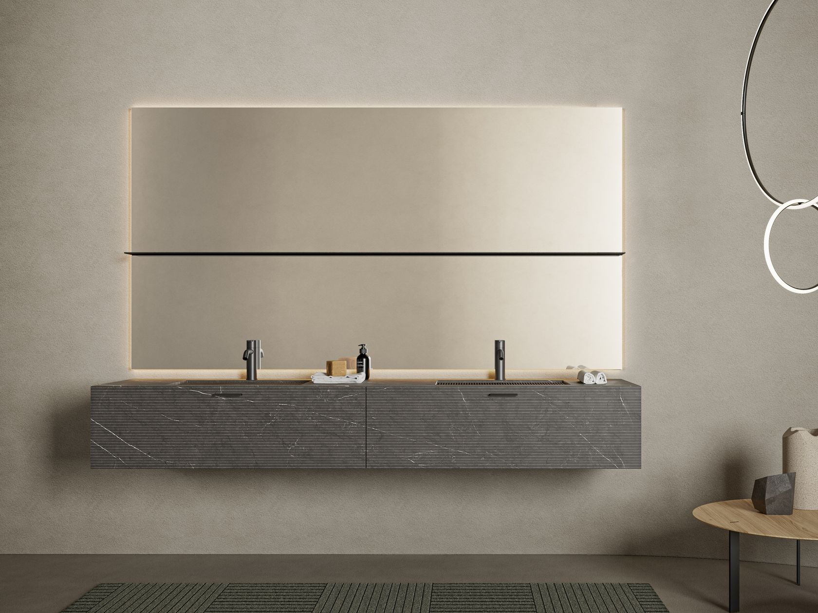 GRATE | Mobile lavabo in marmo Collezione Grate By INBANI design Norm ...