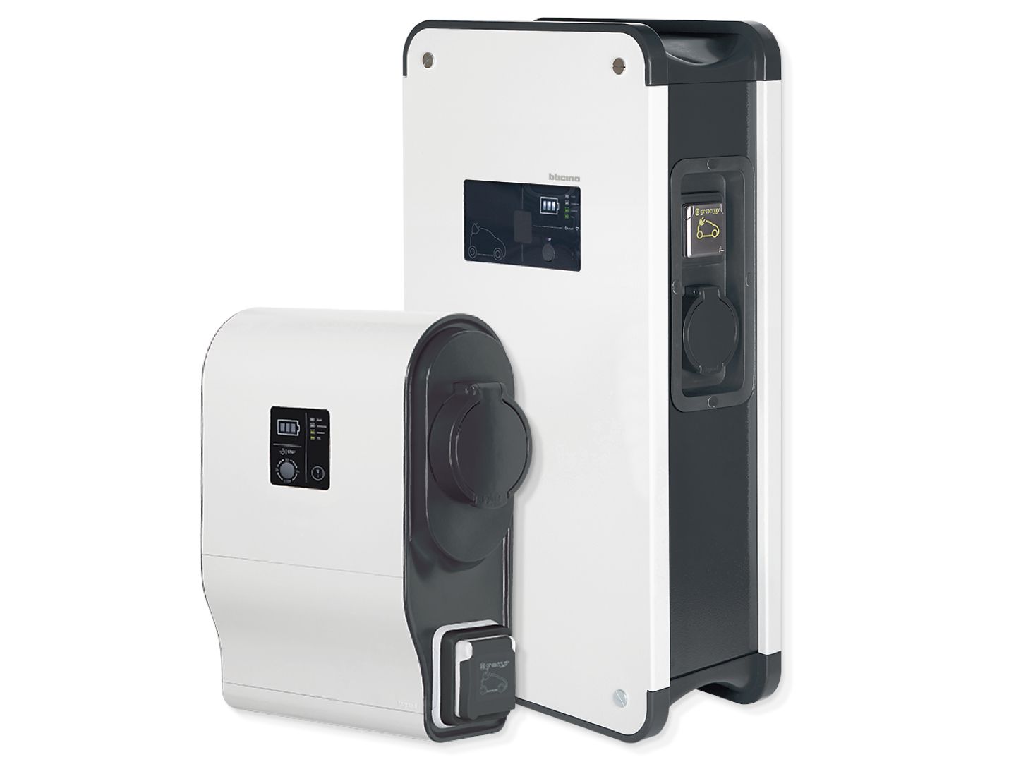 GREEN'UP Charge column for electric vehicles By BTICINO