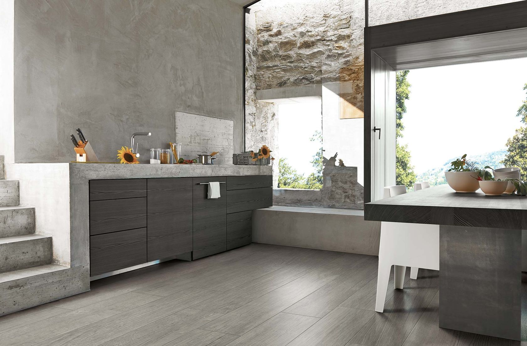 Porcelain stoneware wall/floor tiles with wood effect GREENTECH By ...