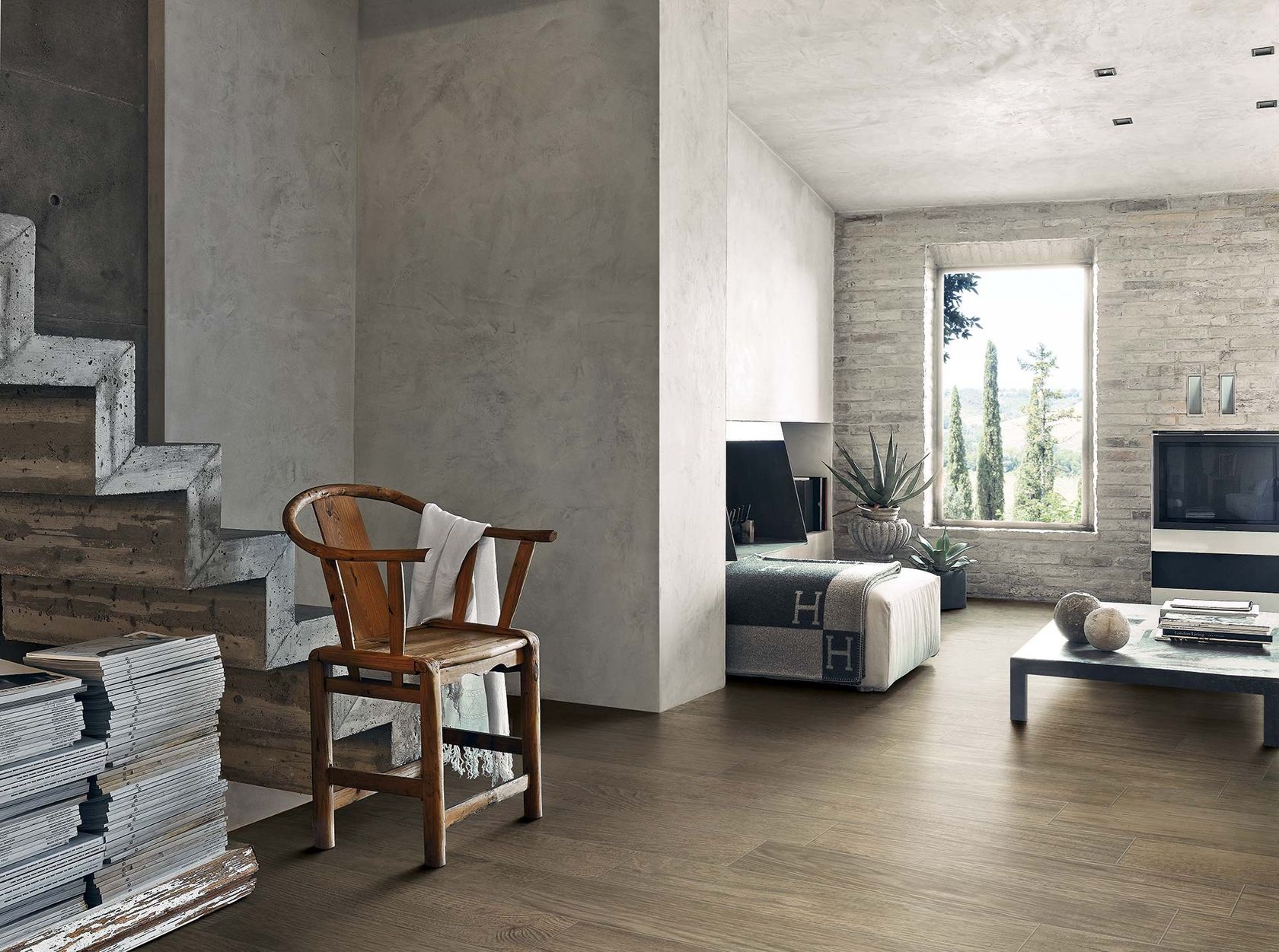 Porcelain stoneware wall/floor tiles with wood effect GREENTECH By ...