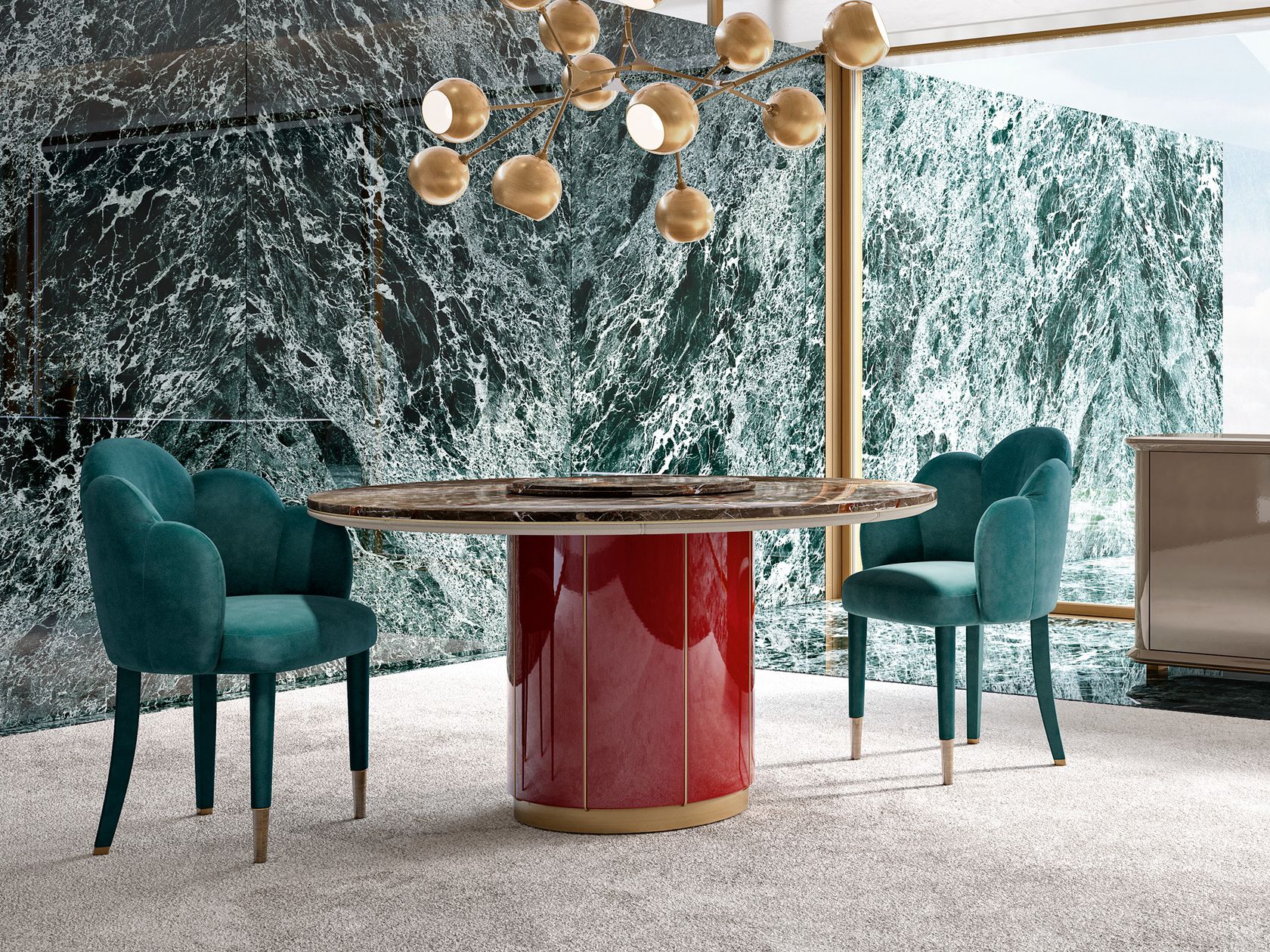 GREGORY | Dining table By VOLPI