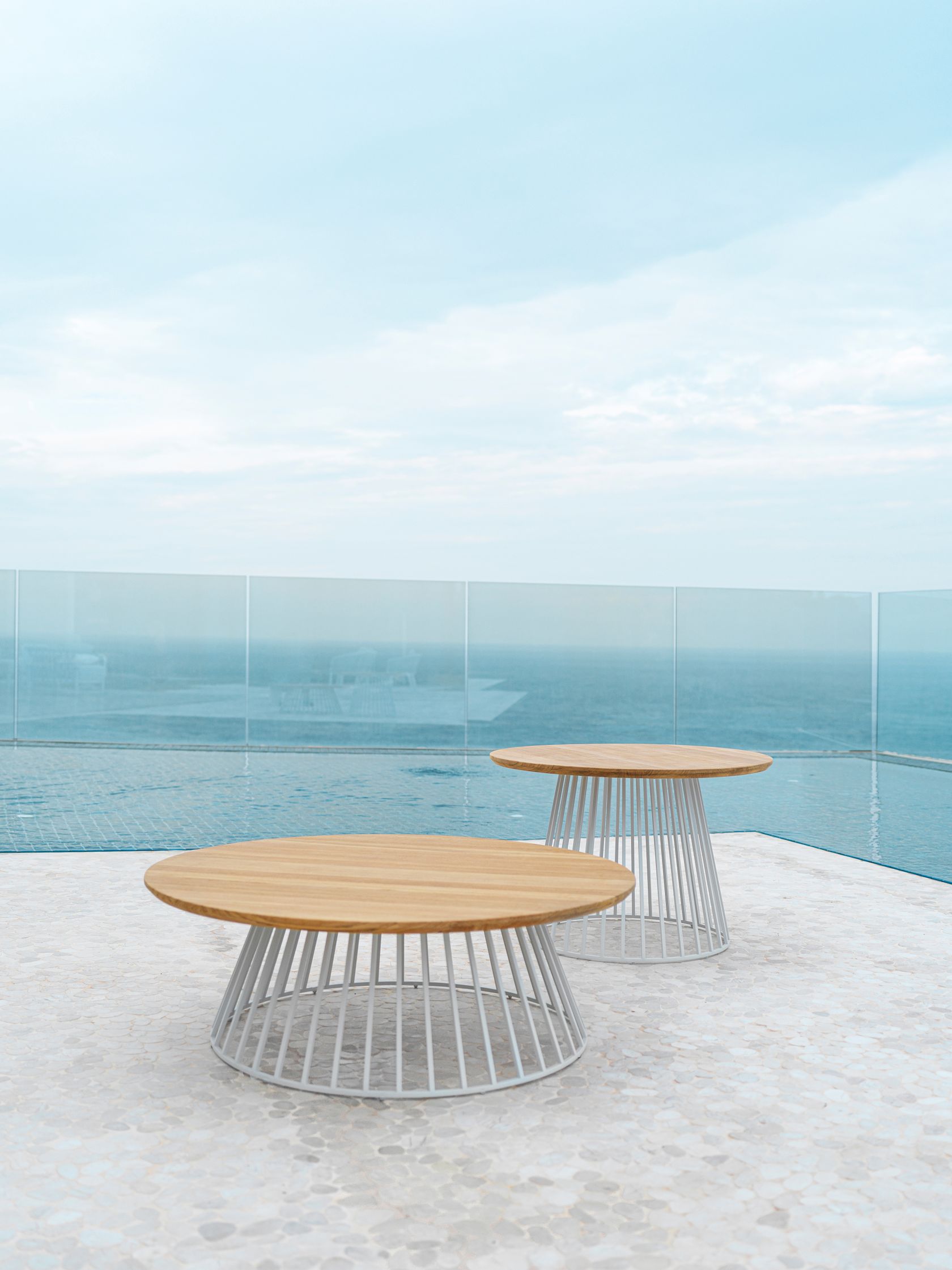 GRID | Teak coffee table Grid Collection By solpuri design Karsten Weigel