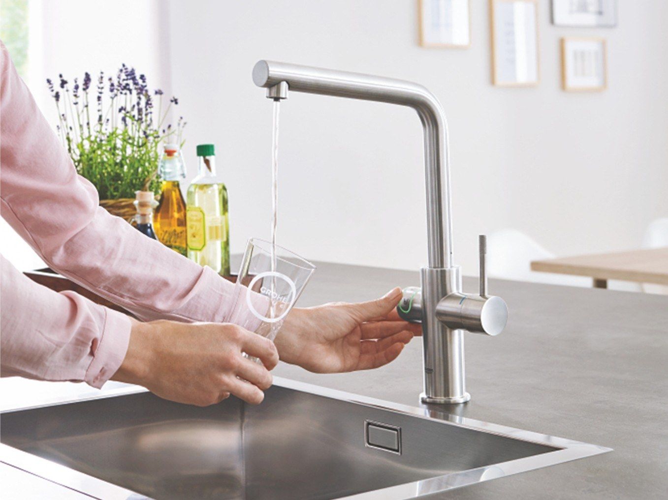 GROHE BLUE® HOME Kitchen tap / water dispenser By Grohe