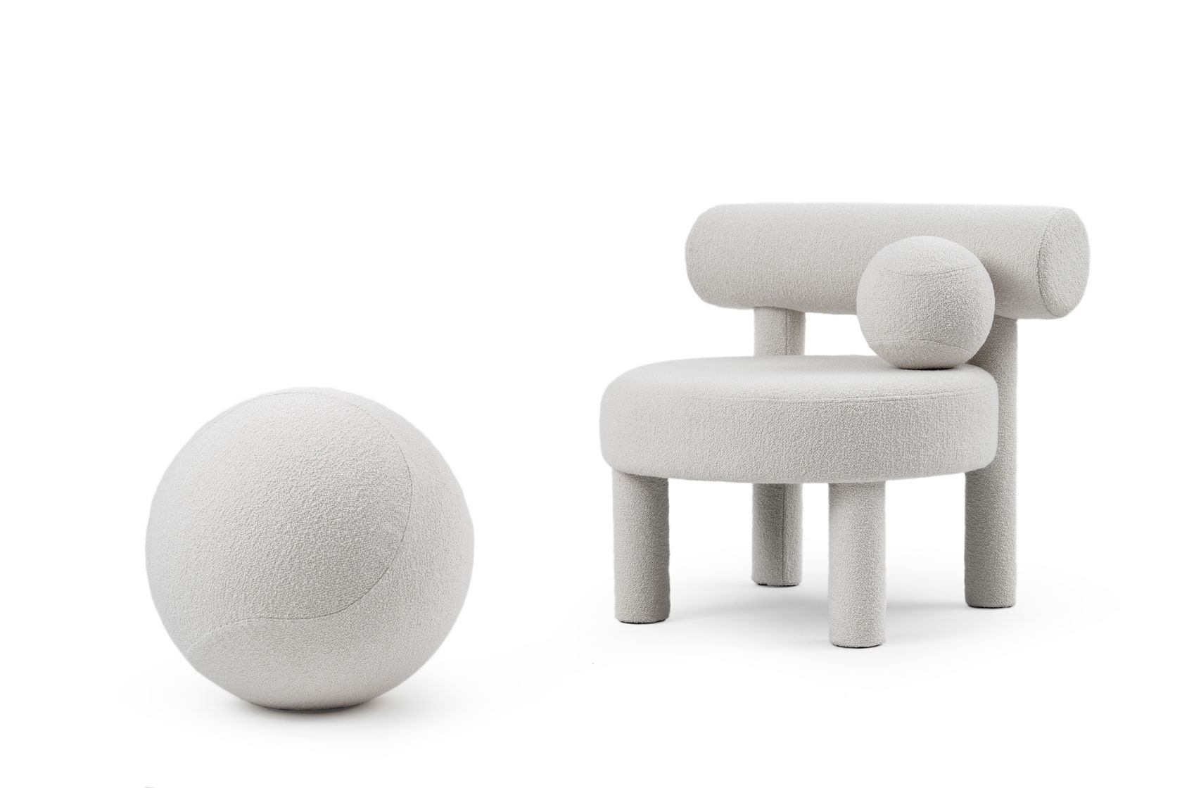 100TH ANNIVERSARY BAUHAUS Petit fauteuil en tissu By NOOM | design ...