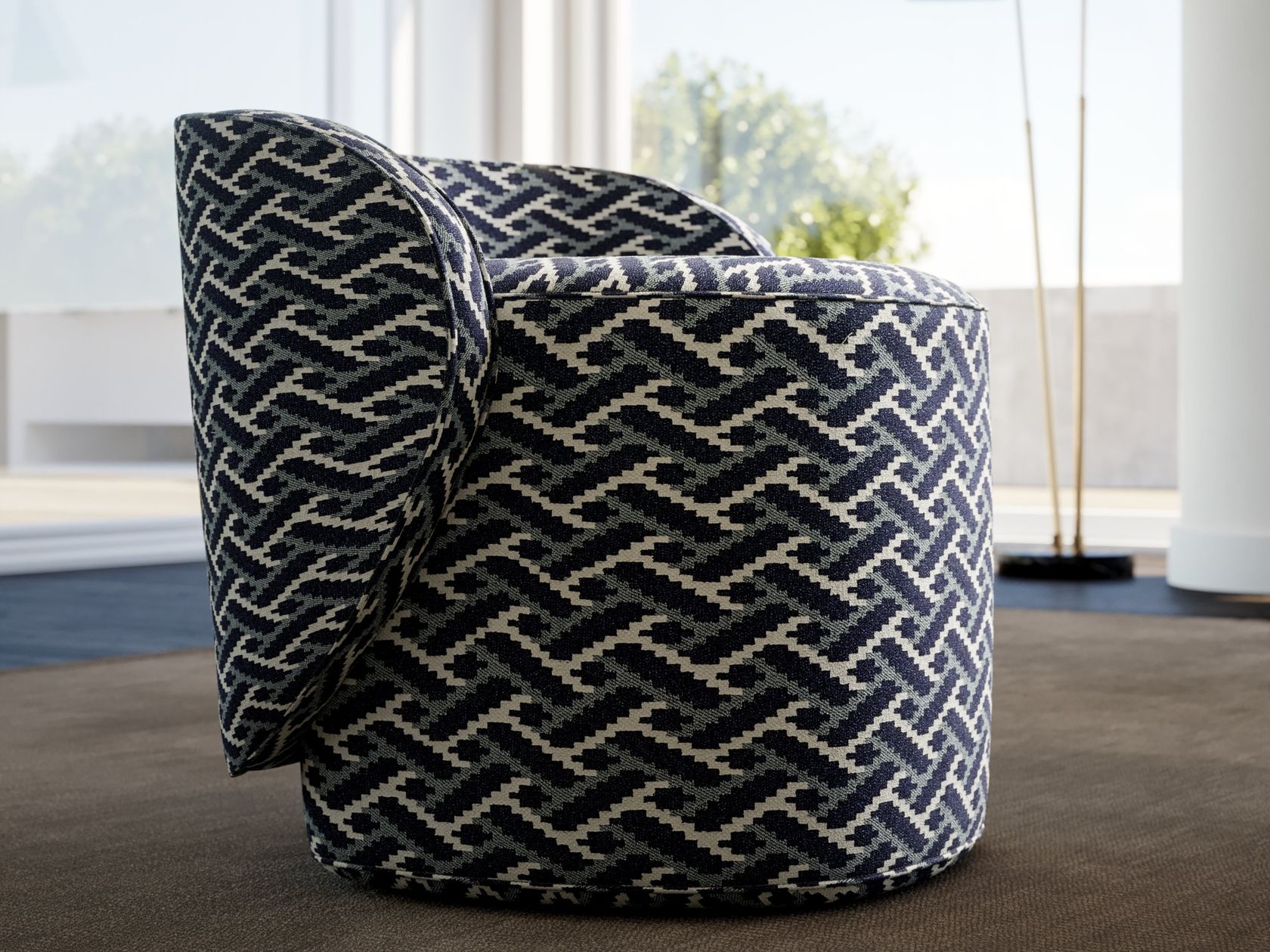 GUEST | Stool By Liu Jo Living Collection design Simone Cagnazzo