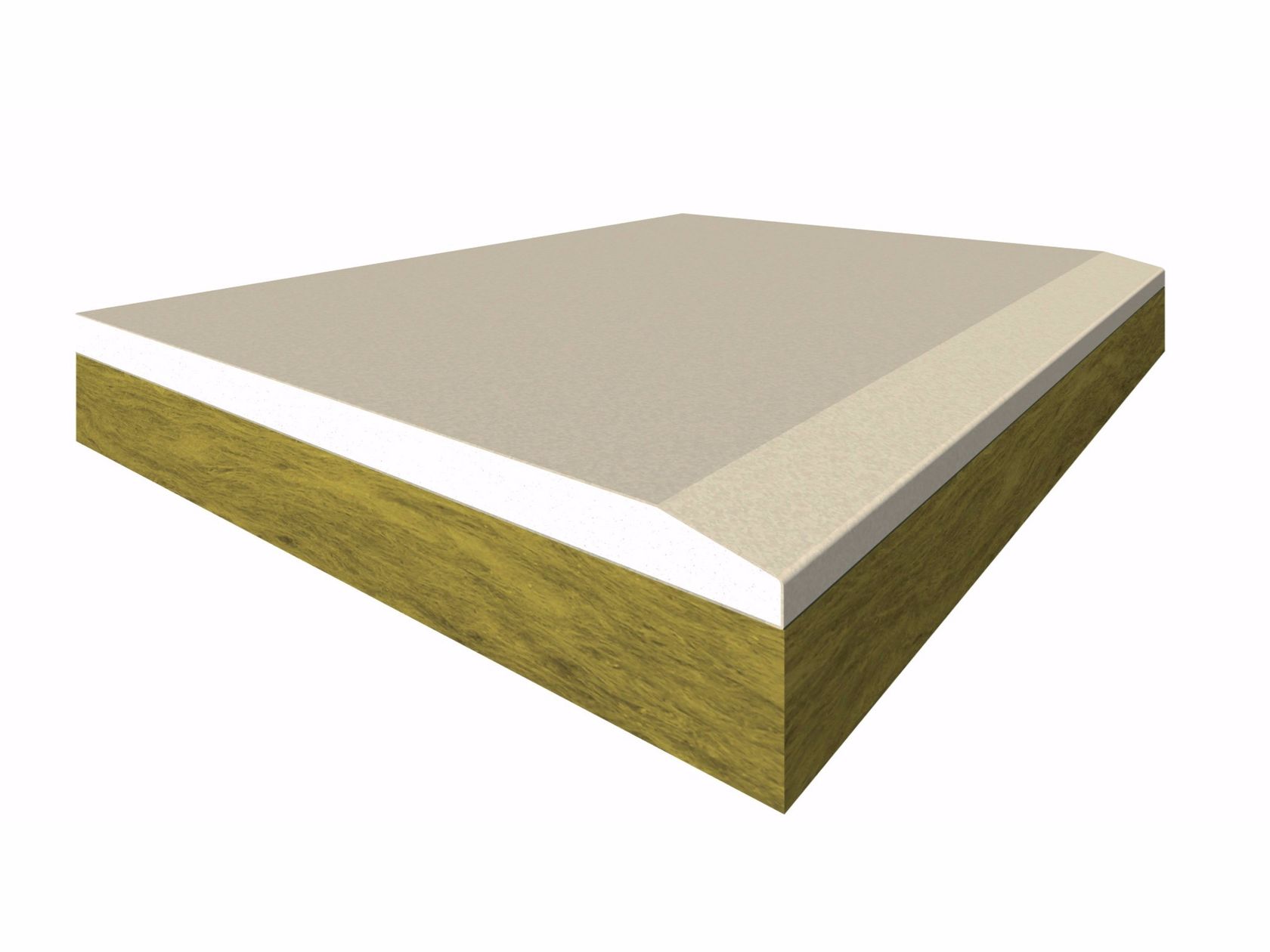 Thermal insulation panel GYPSOTECH® DUPLEX - ROCK WOOL By FASSA