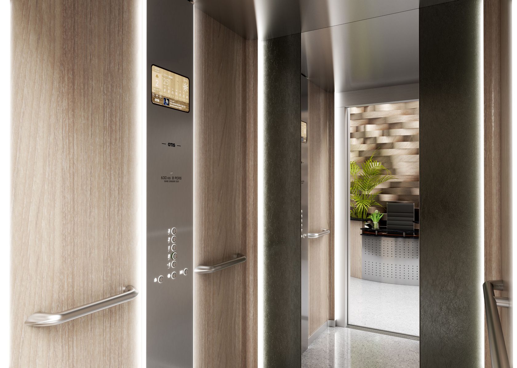 Elevador sem casa de máquinas Gen360™ By OTIS Servizi