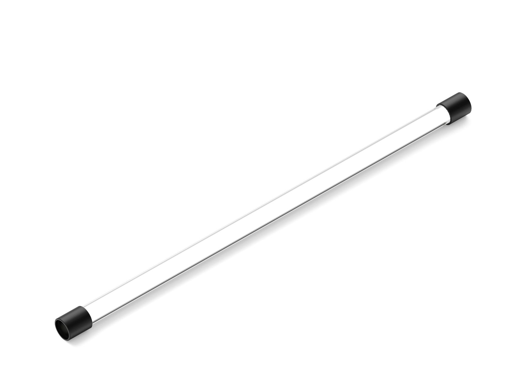 LINE BLACK Linear lighting profile By Genuit